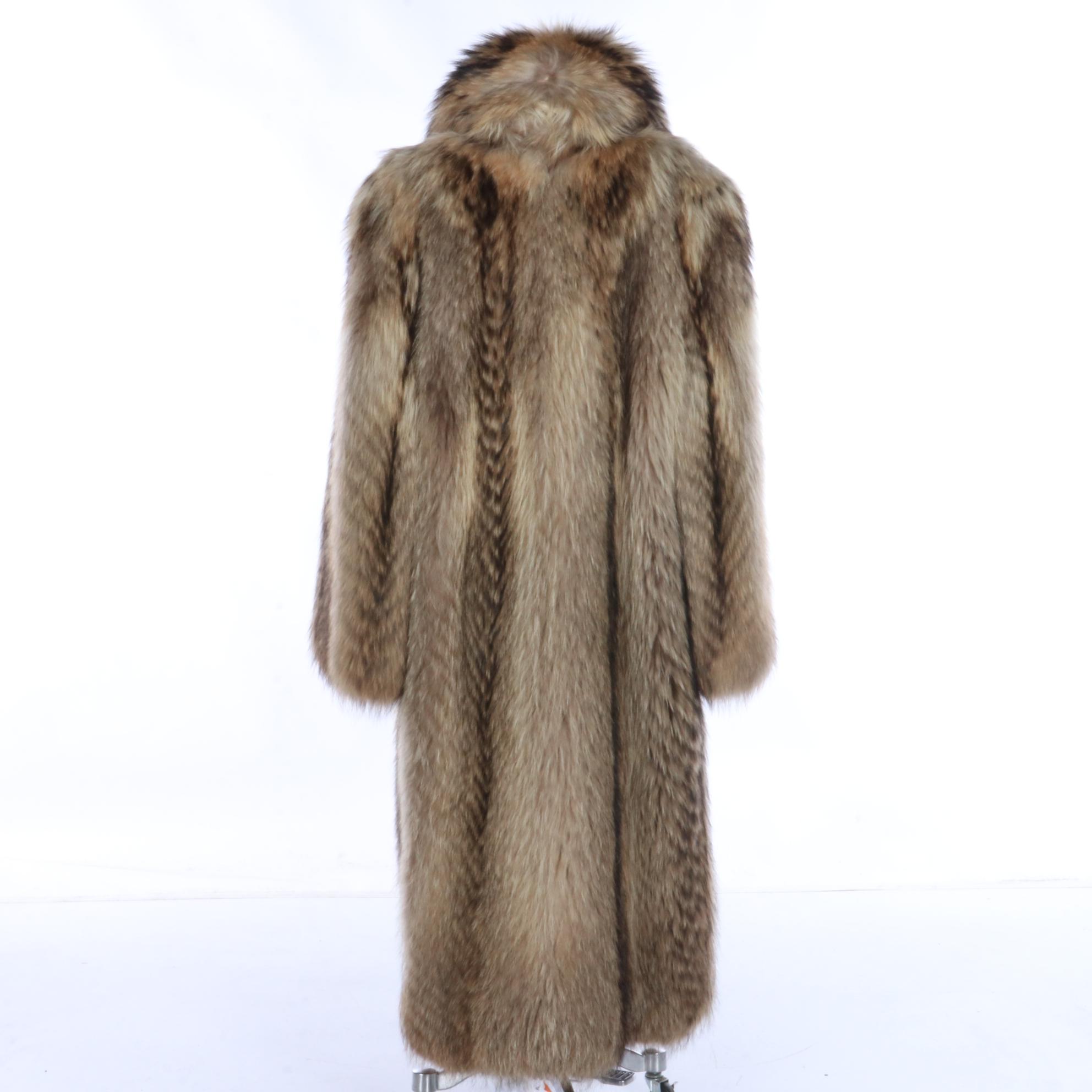 Tanuki Fur Full Length Coat | EBTH