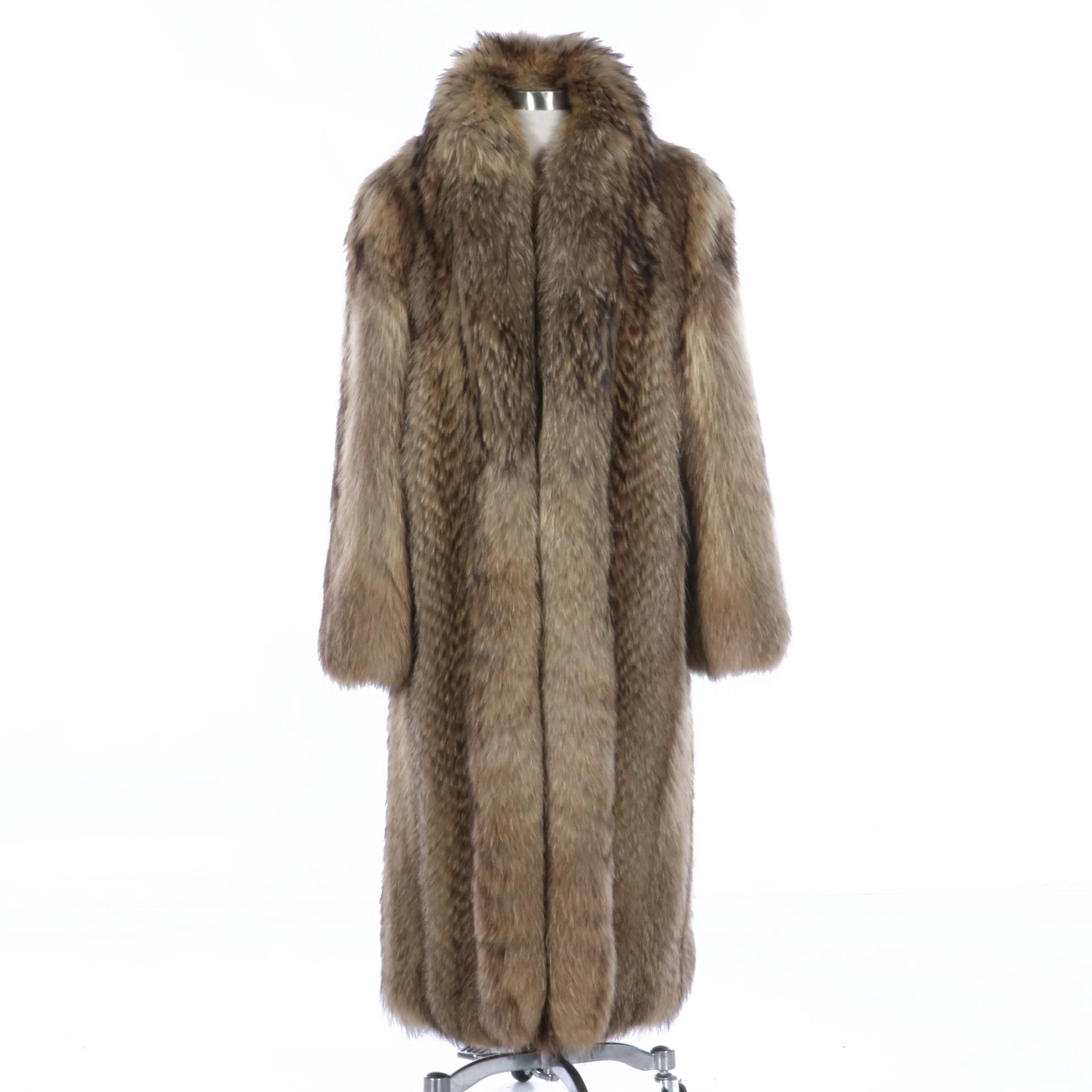 Tanuki Fur Full Length Coat | EBTH