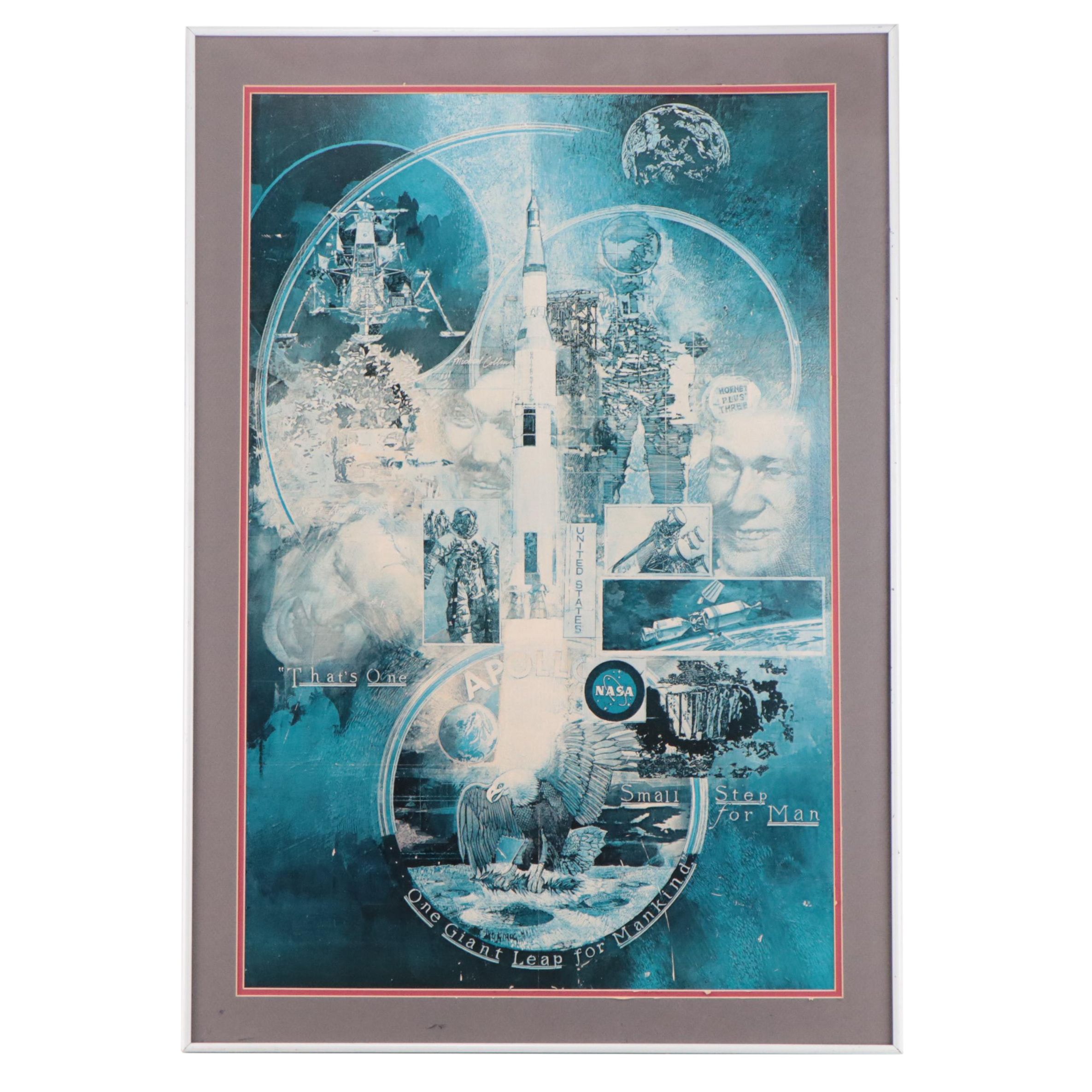 NASA Offset Lithograph Poster | EBTH