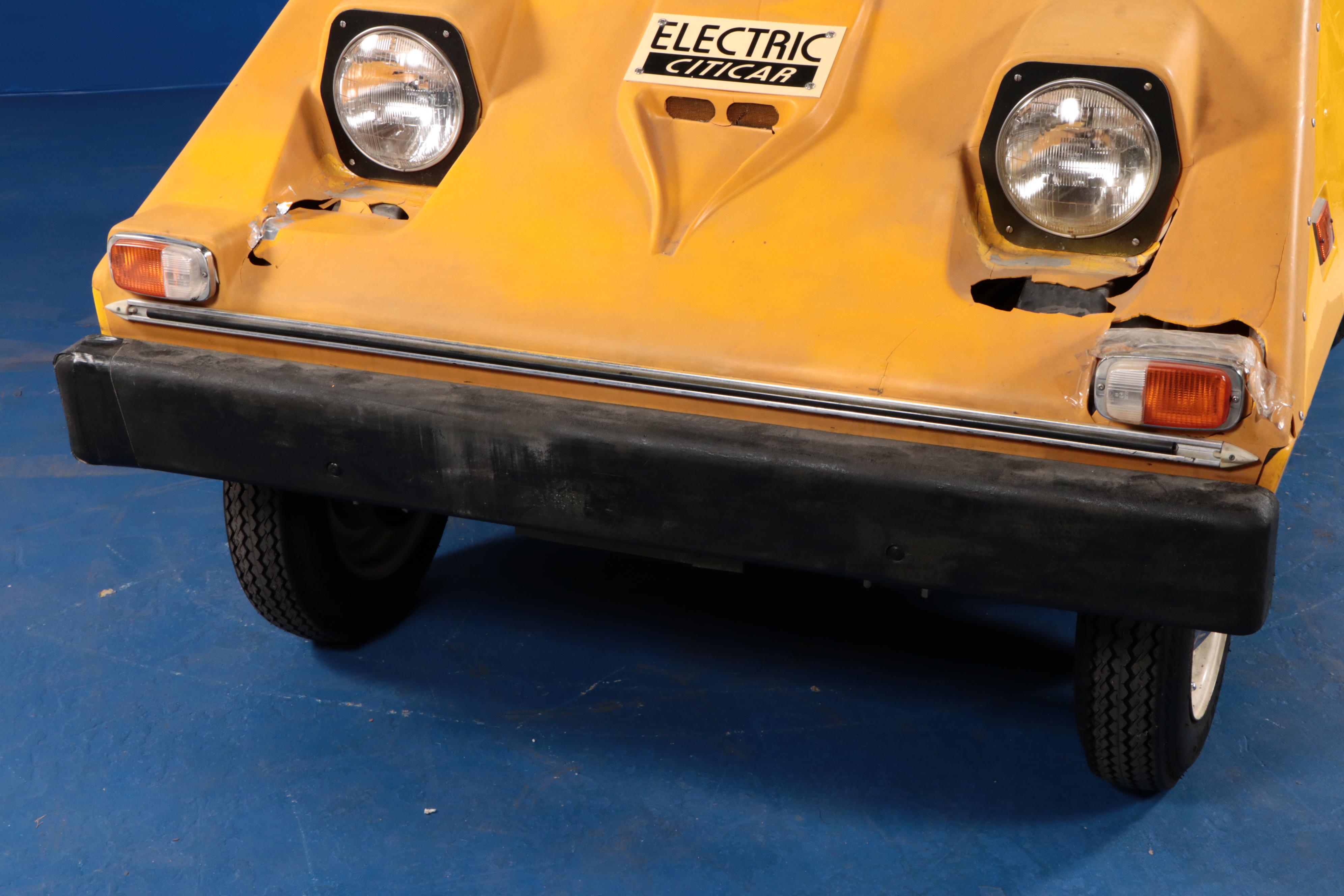 Sebring-Vanguard Yellow SV-48 EV Citicar Electric Car, Circa 1975 | EBTH