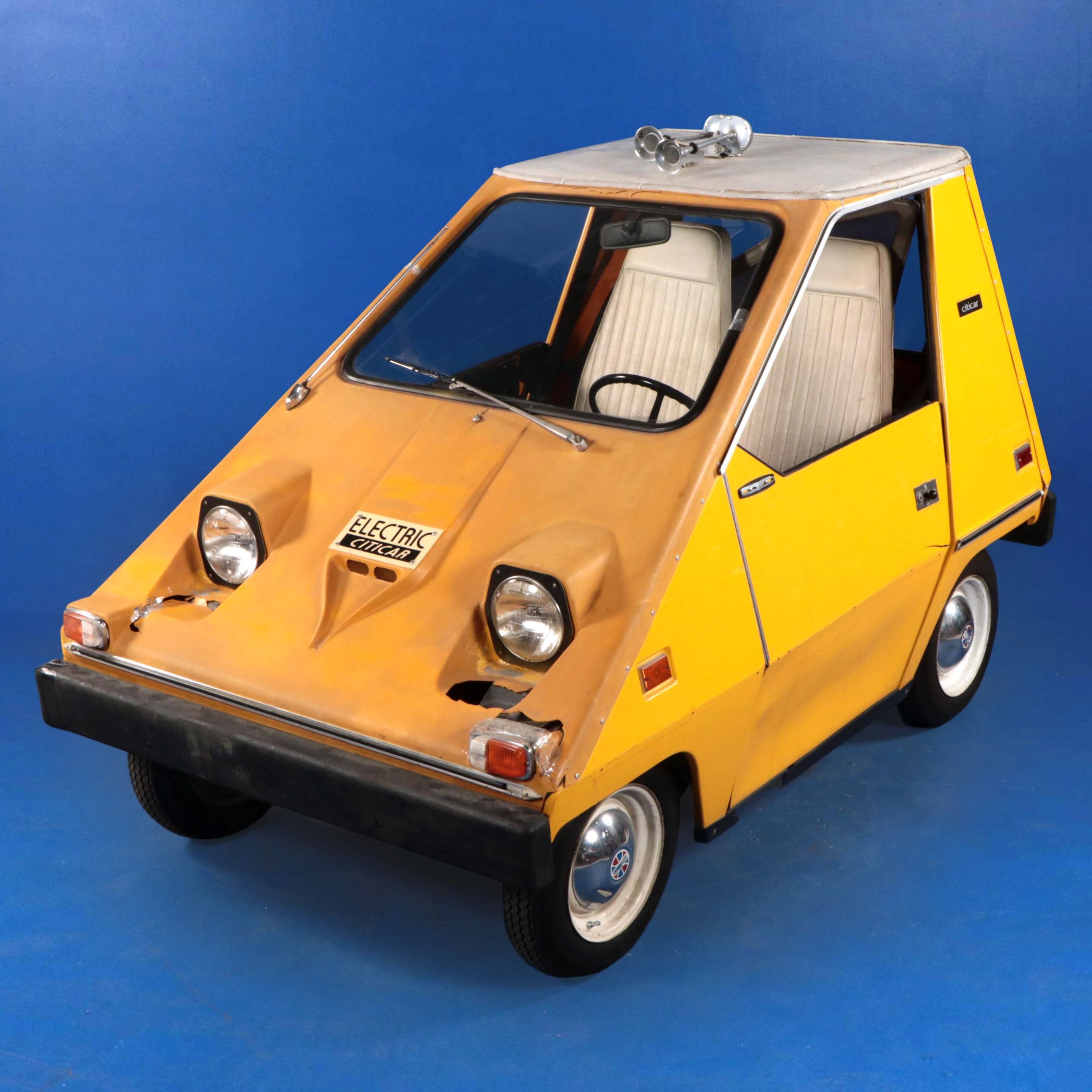 Sebring-Vanguard Yellow SV-48 EV Citicar Electric Car, Circa 1975 | EBTH
