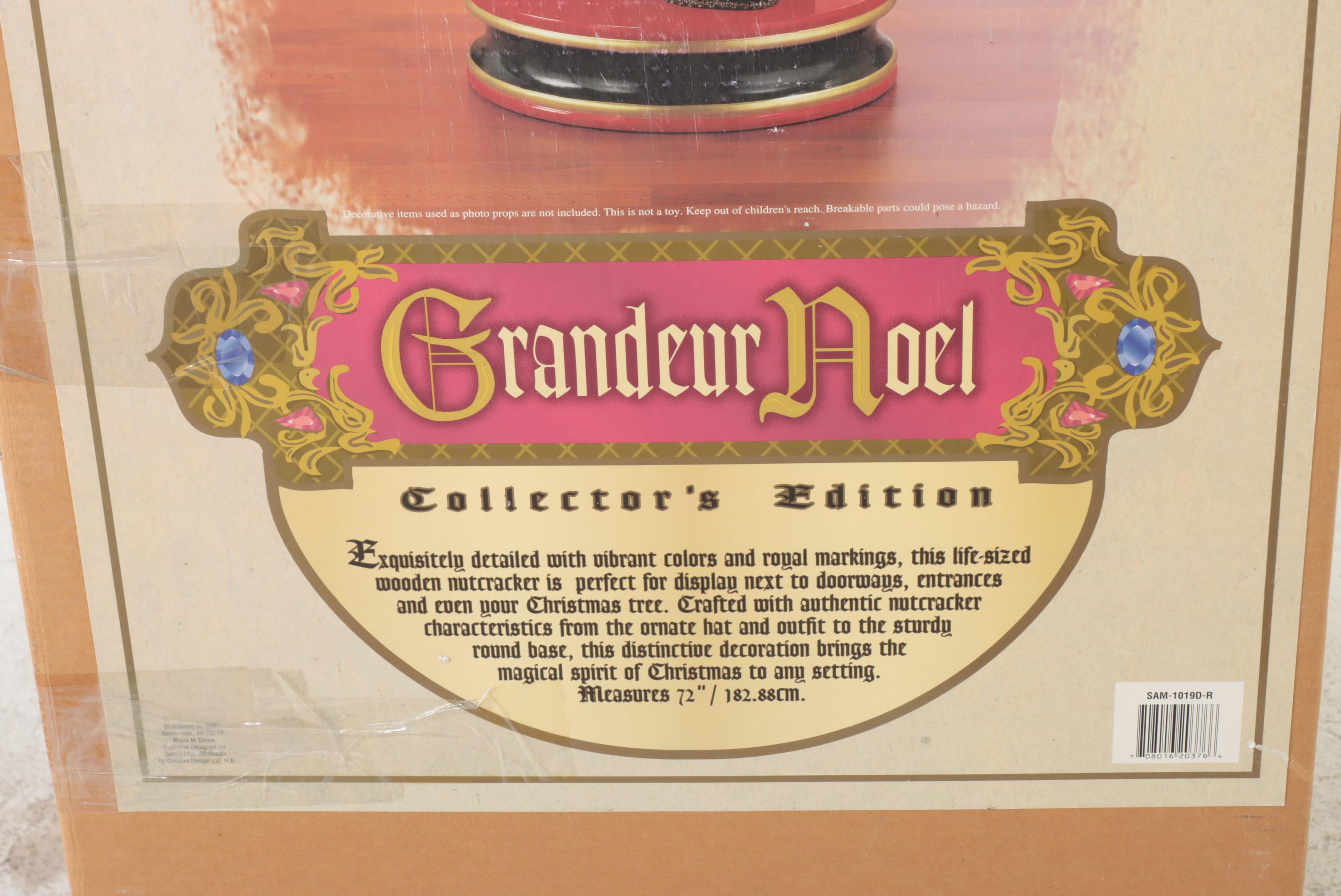 Grandeur Noel 2003 Collector's Edition 72-Inch Wooden Nutcracker | EBTH