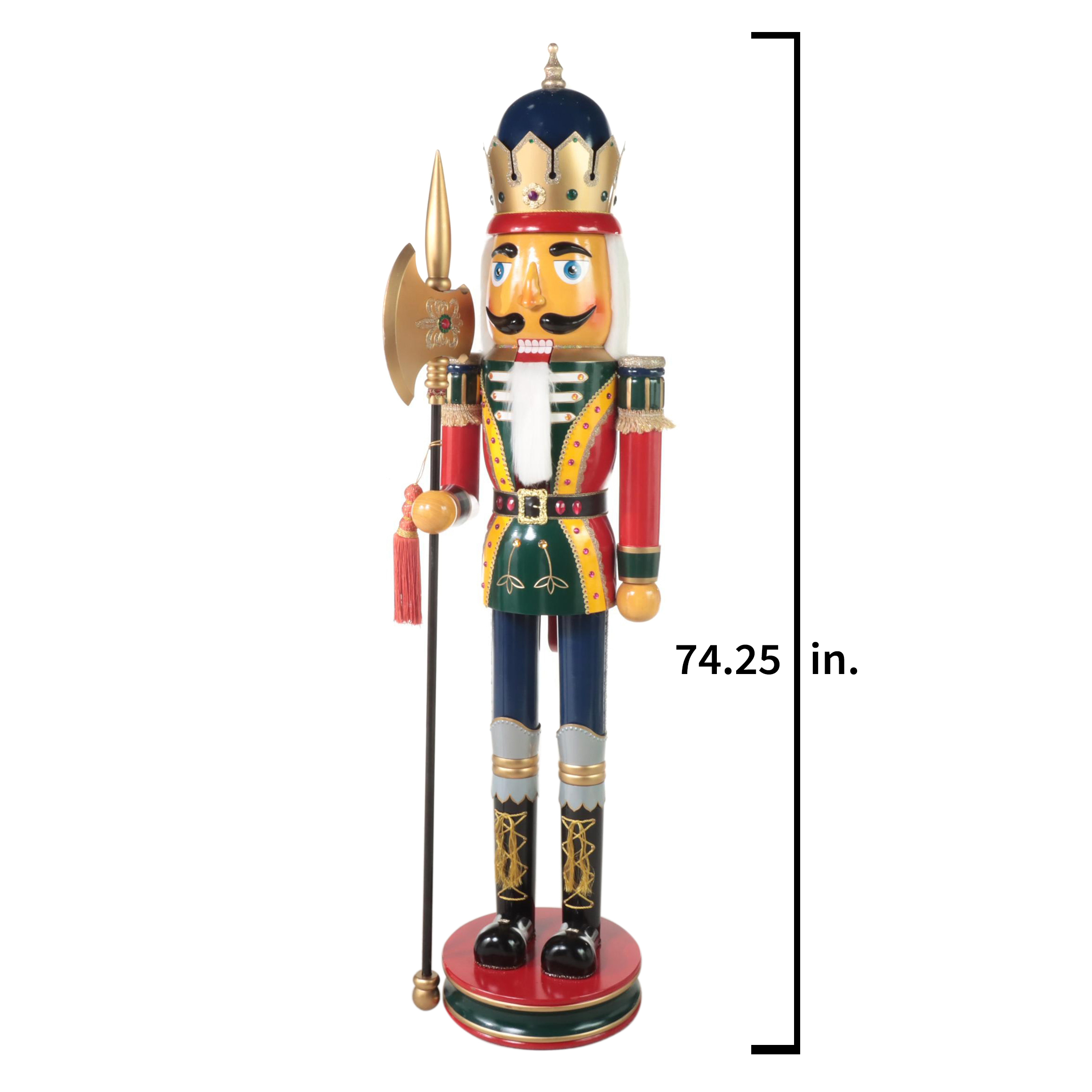 Grandeur Noel 2003 Collector's Edition 72-Inch Wooden Nutcracker | EBTH