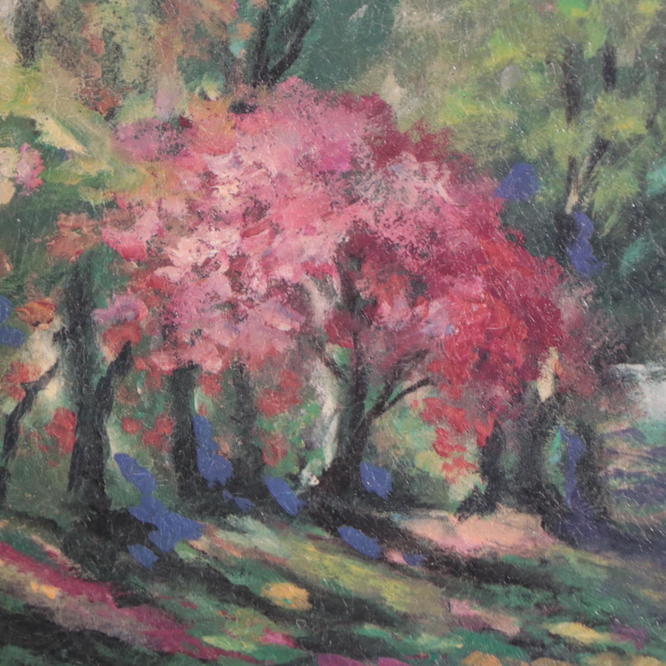 Bobby Sikes Offset Lithograph of Landscape | EBTH