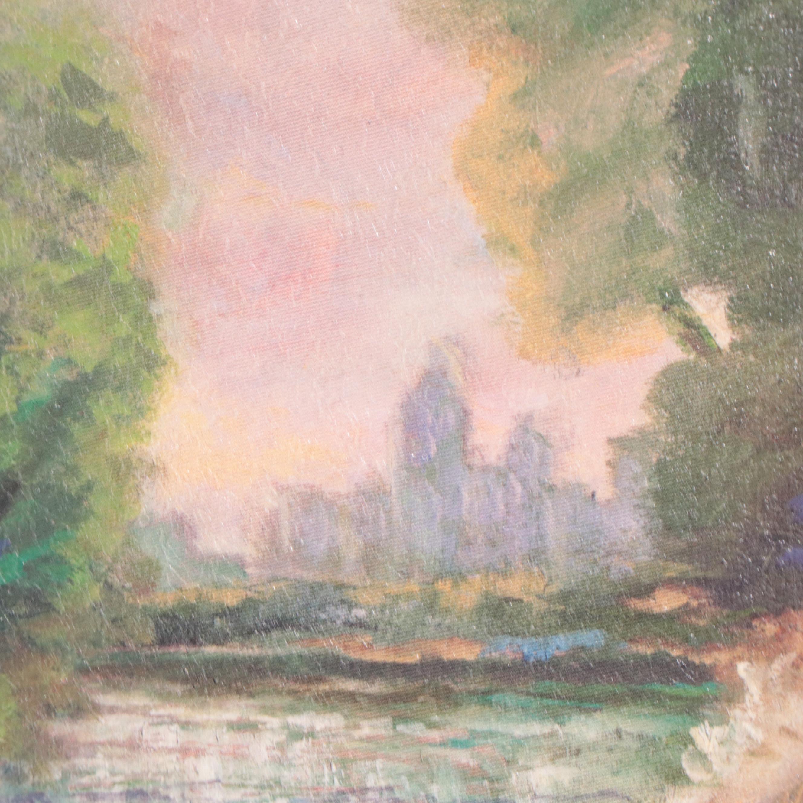 Bobby Sikes Offset Lithograph of Landscape | EBTH