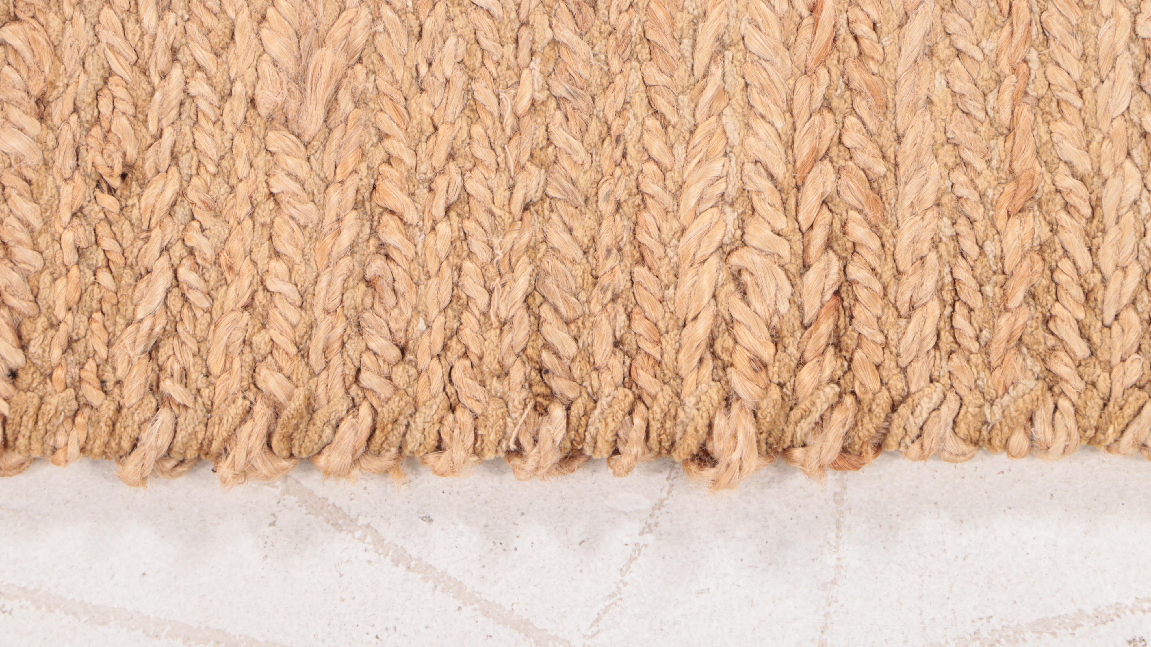 9'10 x 13'8 Handmade Pottery Barn Heather Chenille Jute Room Sized Rug ...