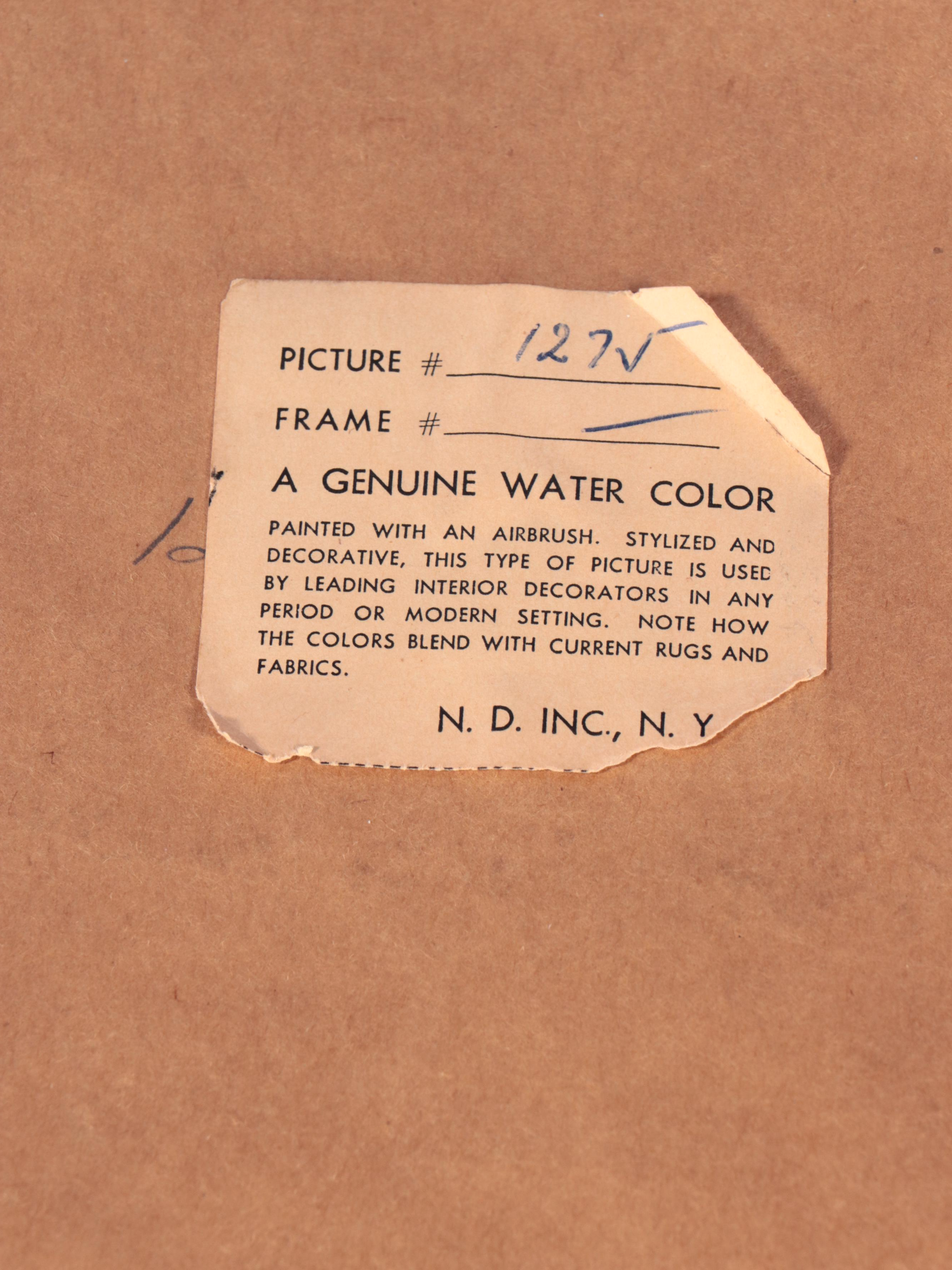 Benjamin Harris Airbrush Painting of Ballerinas, Mid-20th Century | EBTH