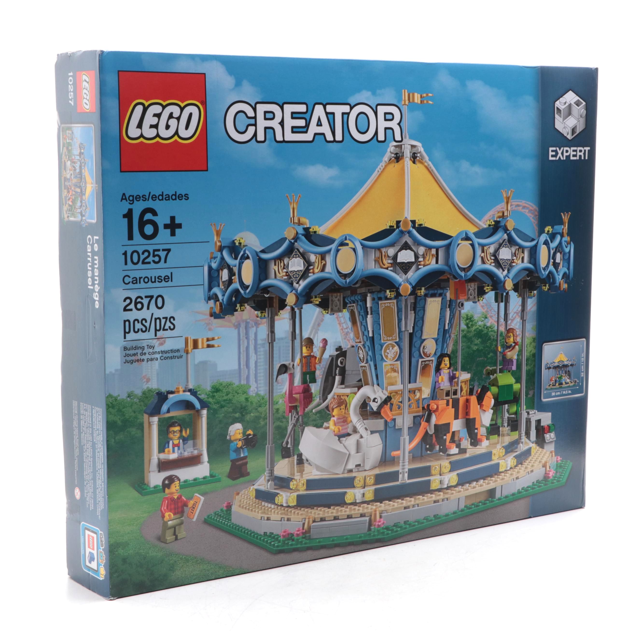 LEGO Creator Carousel #10257 Expert Level Building Toy Set | EBTH