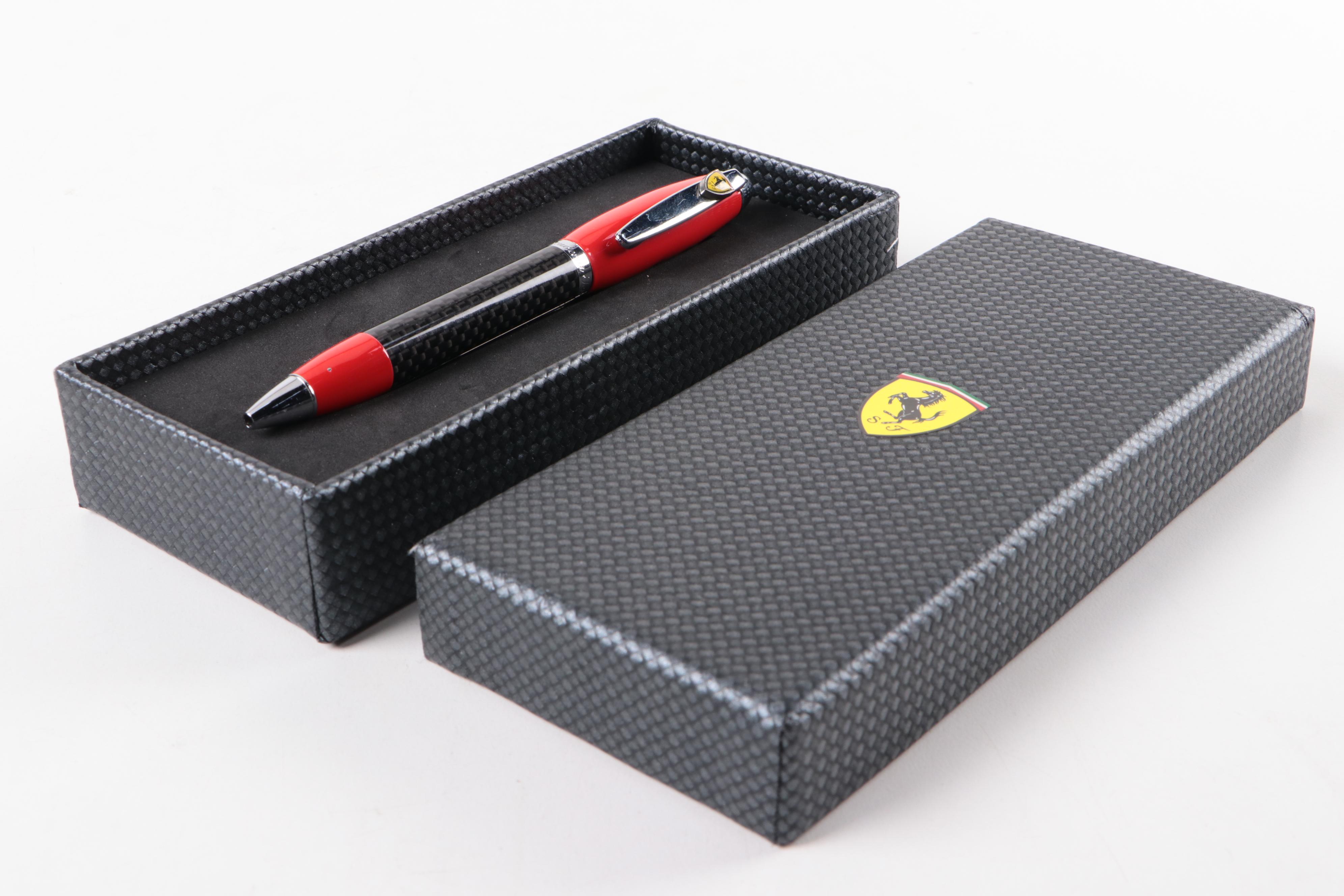 Scuderia Ferrari "Pole Position" Ballpoint Pen with Cross Pens and More ...