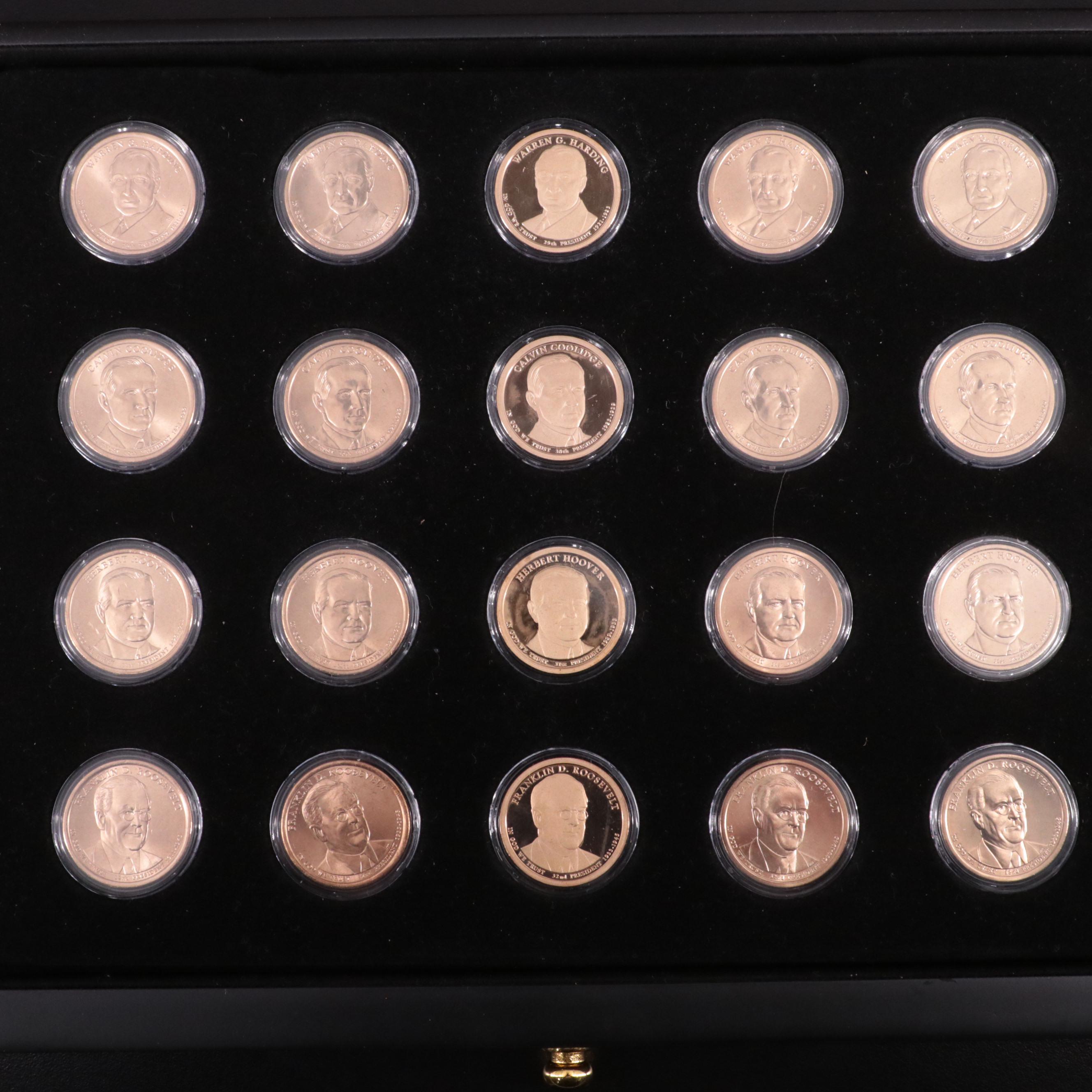 Collection of Eighty Presidential One Dollar Coins | EBTH