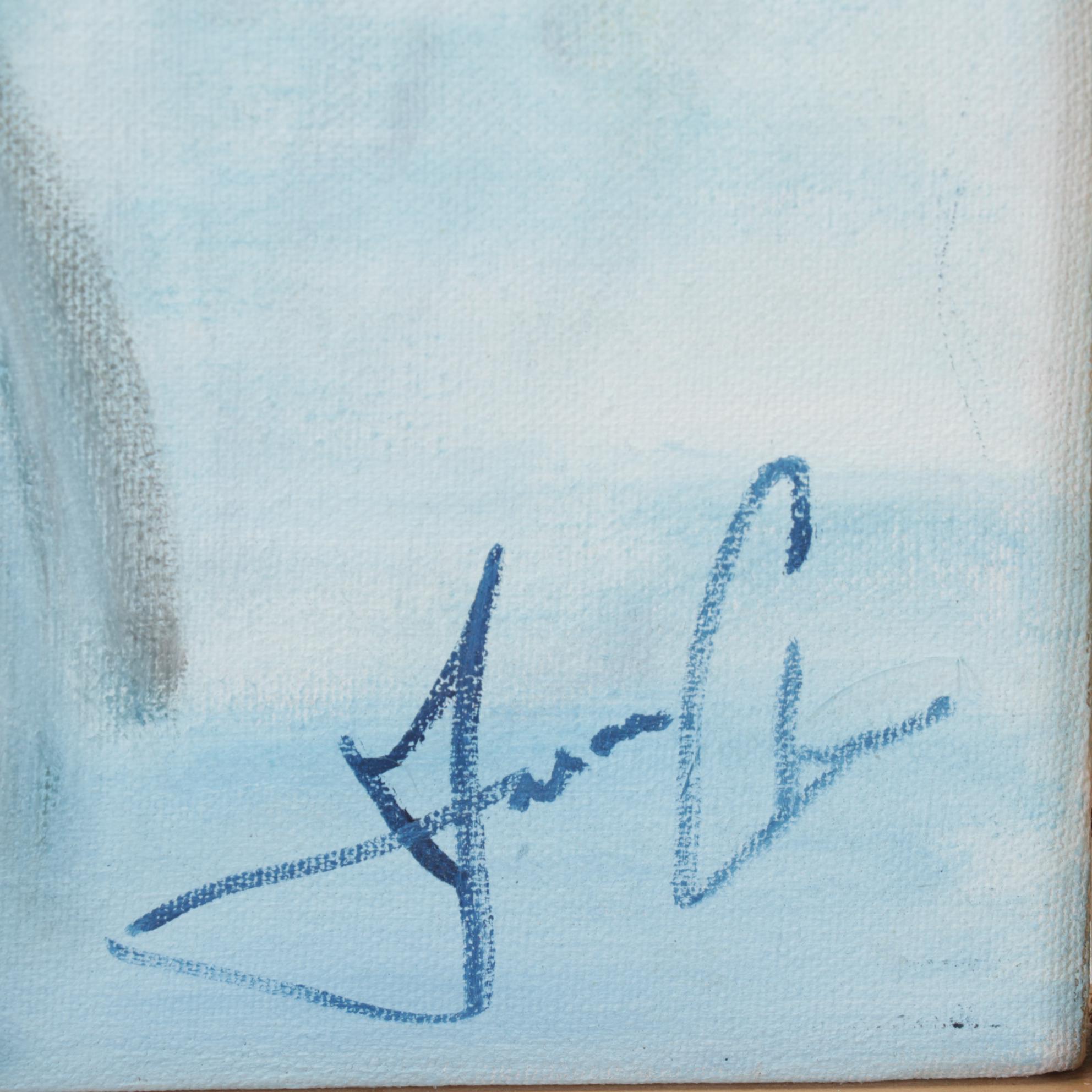 Jason Cho Still Life Oil Painting of Apples on Tabletop, 1997 | EBTH