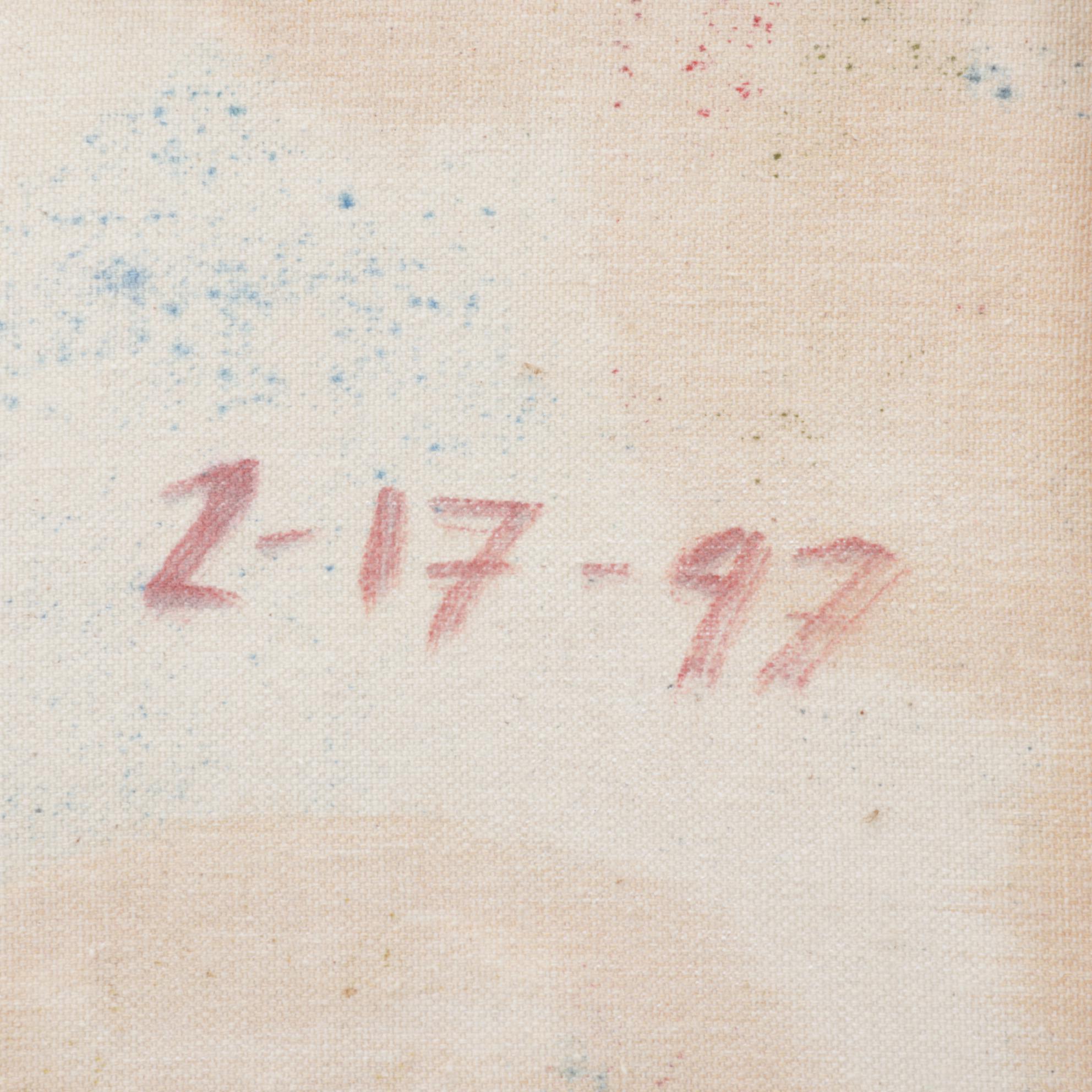 Jason Cho Still Life Oil Painting of Apples on Tabletop, 1997 | EBTH