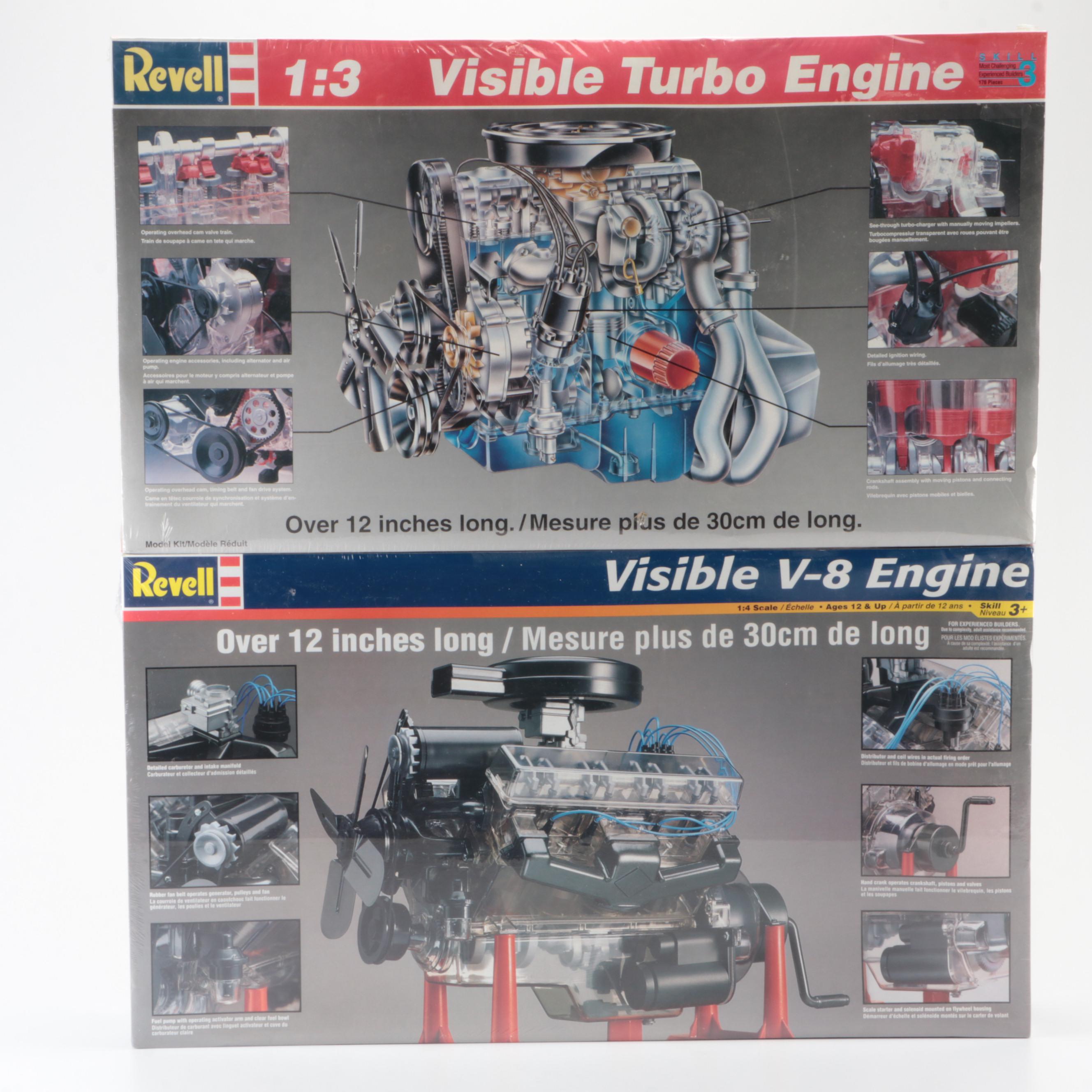 Revell 1:3 Scale Visible Turbo Engine Model with Other Model Kits | EBTH