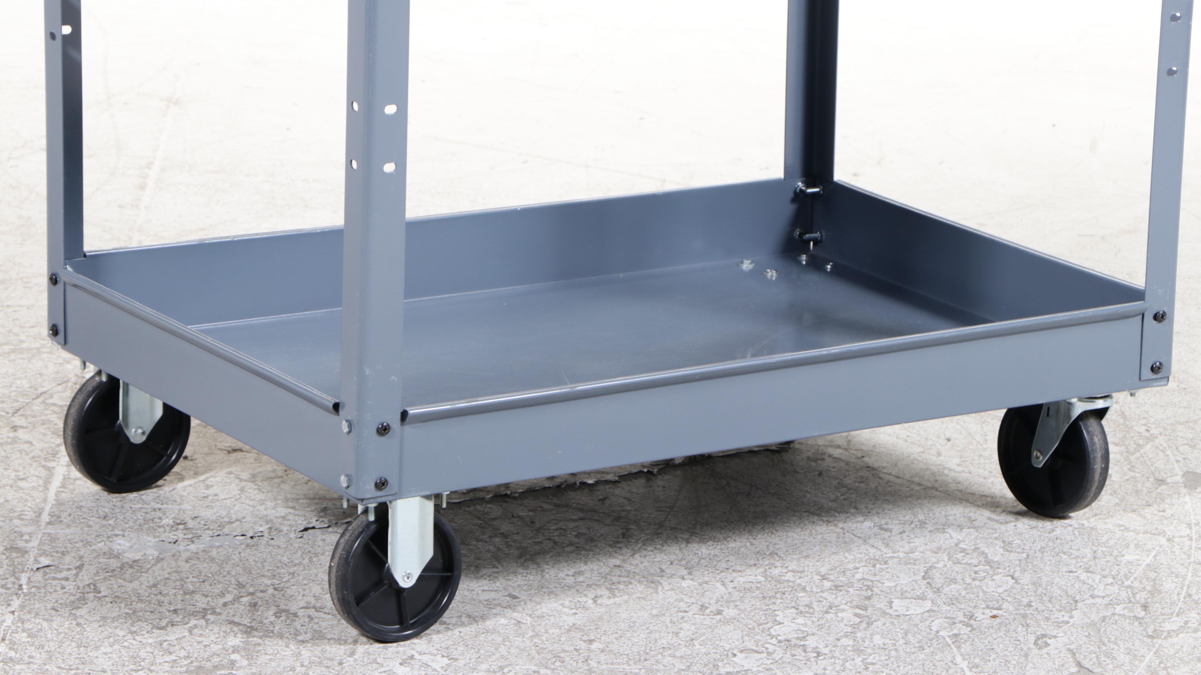 Industrial Steel Tray Cart | EBTH