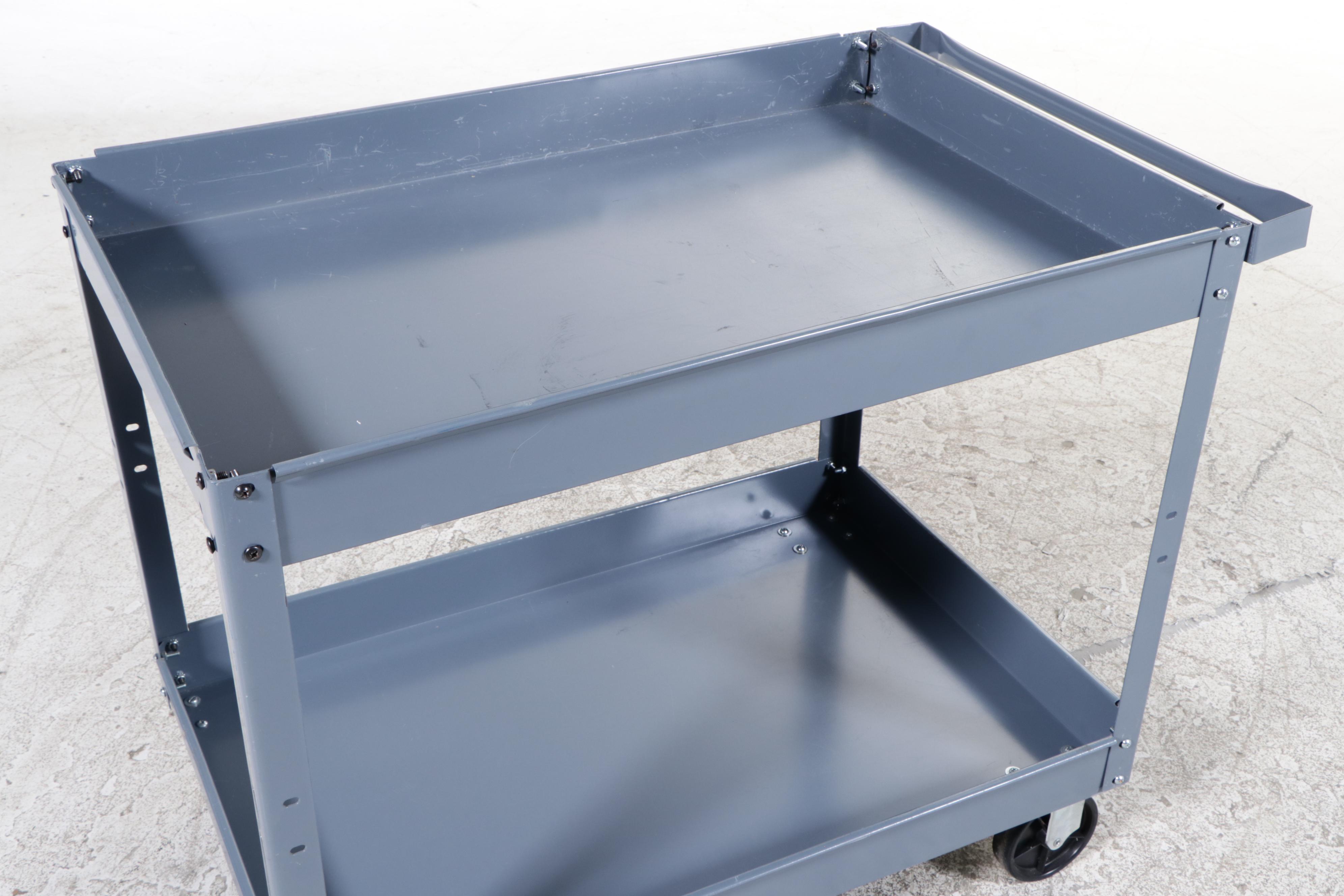 Industrial Steel Tray Cart | EBTH