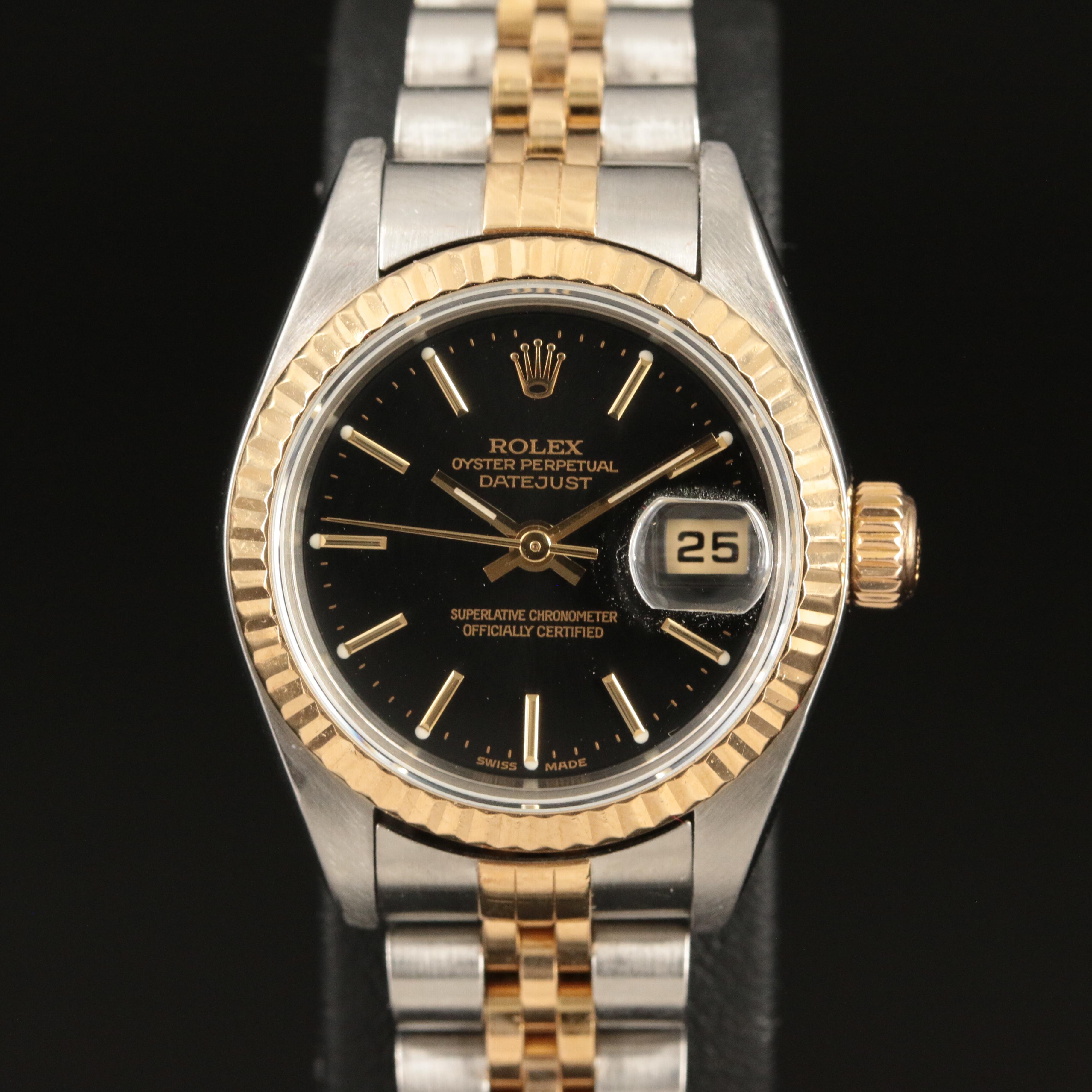 2002 Rolex Oyster Perpetual Datejust Wristwatch | EBTH