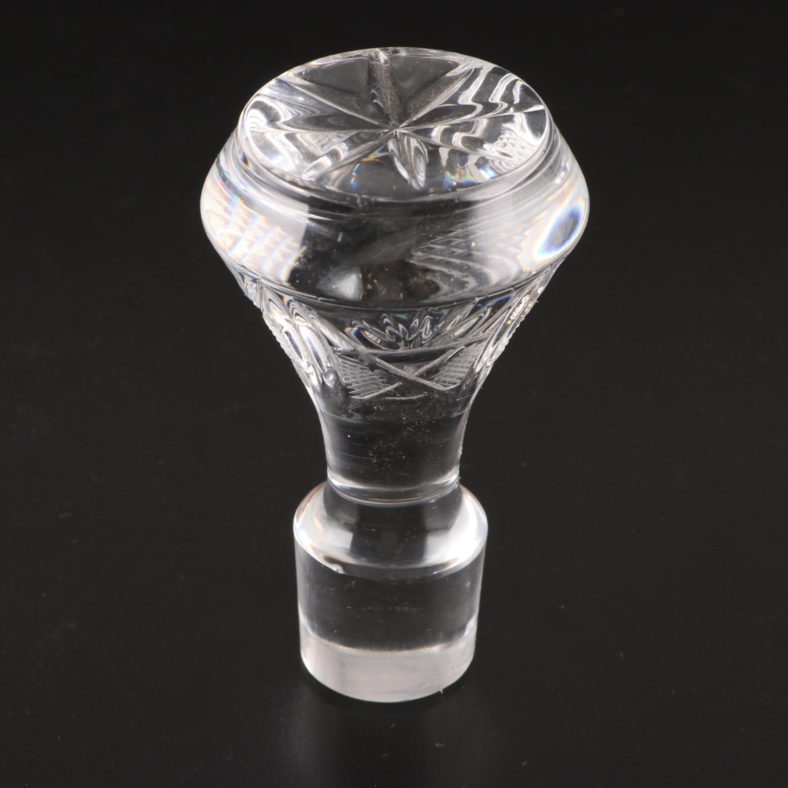 Crystal Decanter Stoppers with Glass Perfume Bottle Stoppers | EBTH