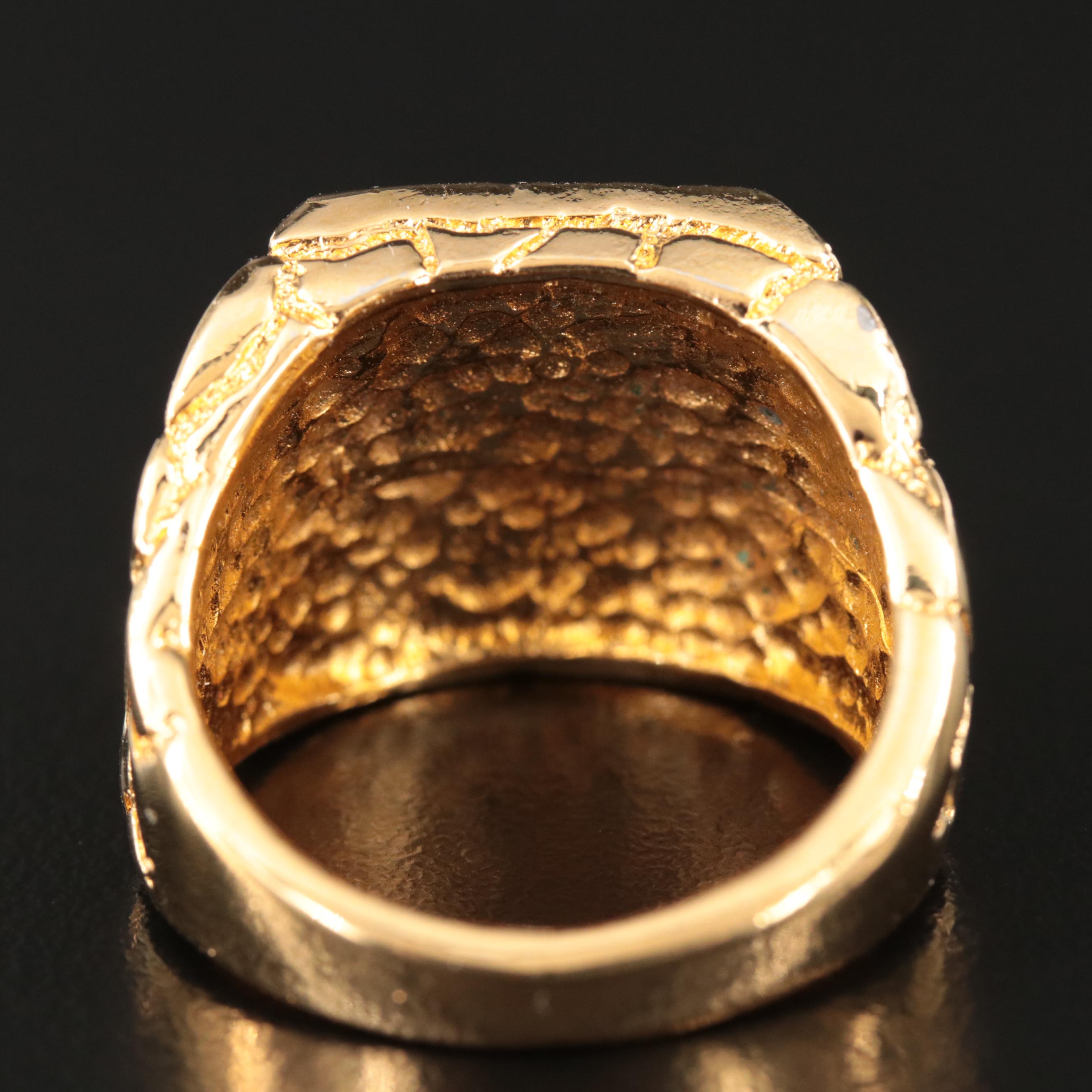 Nugget Ring with a 14K Ingot | EBTH