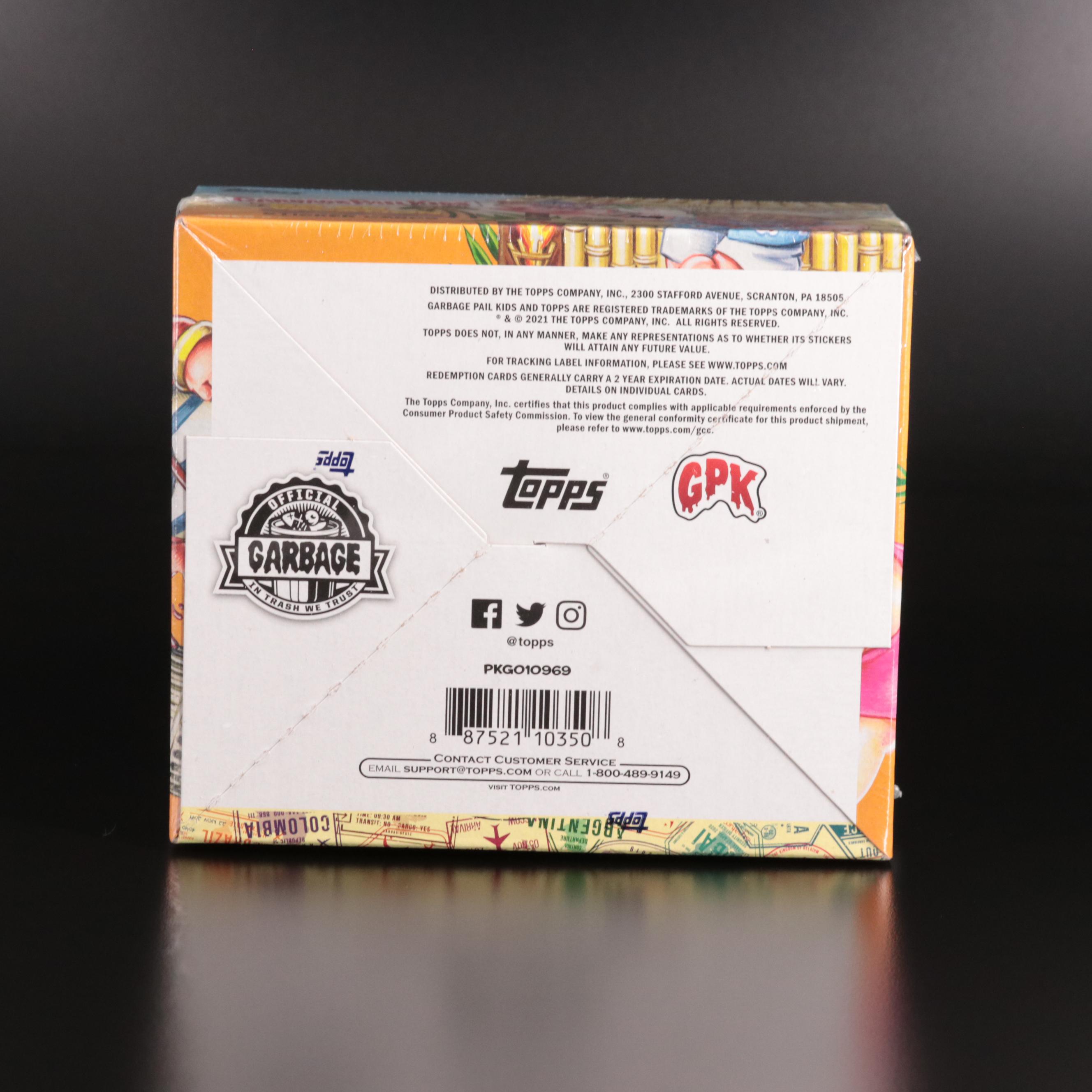 2023 Topps Garbage Pail Kids GPK Goes on Vacation Series 1 Hobby Box | EBTH