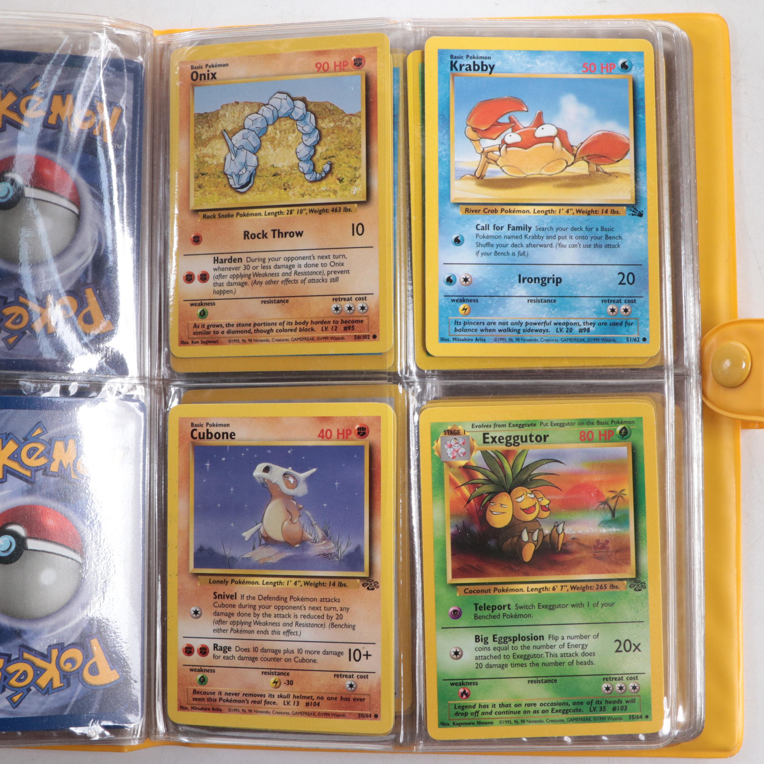 Pokémon Card Collection Featuring Machoke, Ponyta, Pikachu and More ...