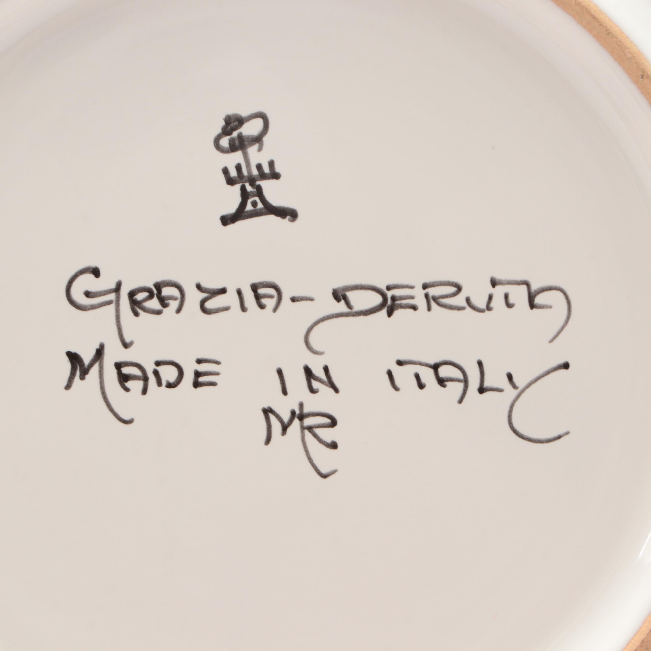 Grazia Deruta Italian Majolica Dinnerware and Serveware | EBTH