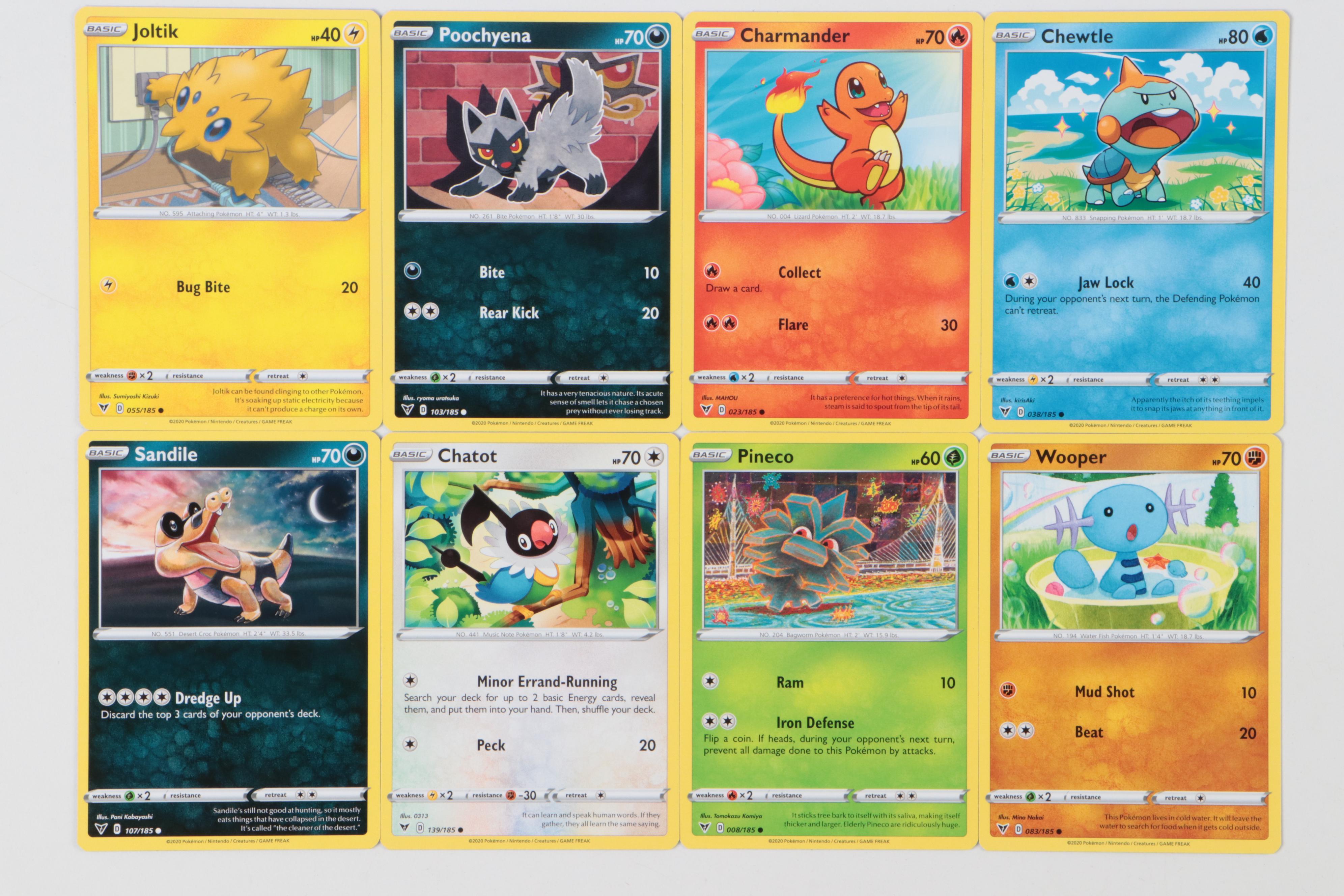 Pokémon Card Collection Featuring Basics, Trainers and More, 2020s | EBTH