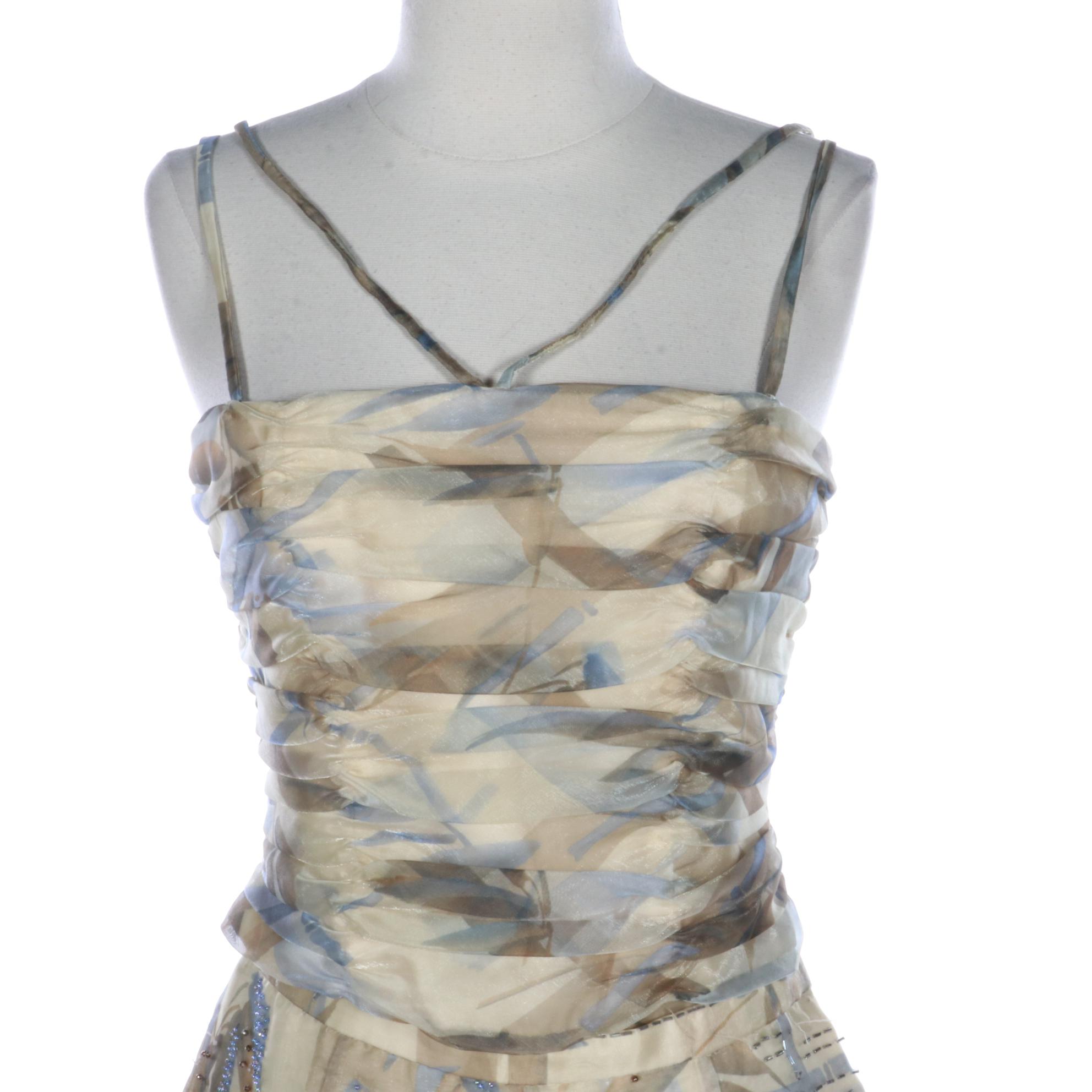Vie by Victoria Royale Two-Piece Tank and Pant Set in Bamboo Print ...
