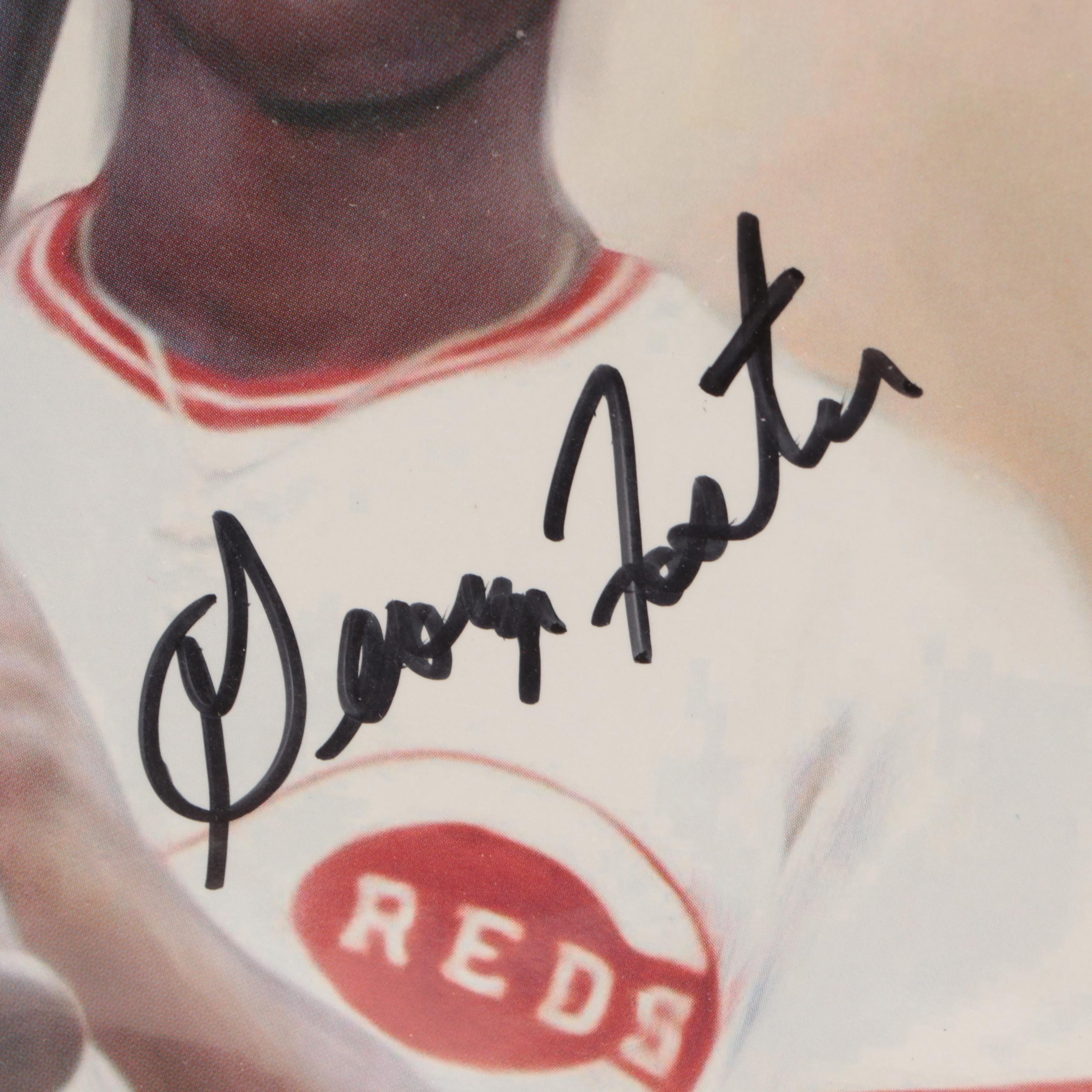 Reds Dave Concepción and George Foster Limited Edition Signed Toon Art ...