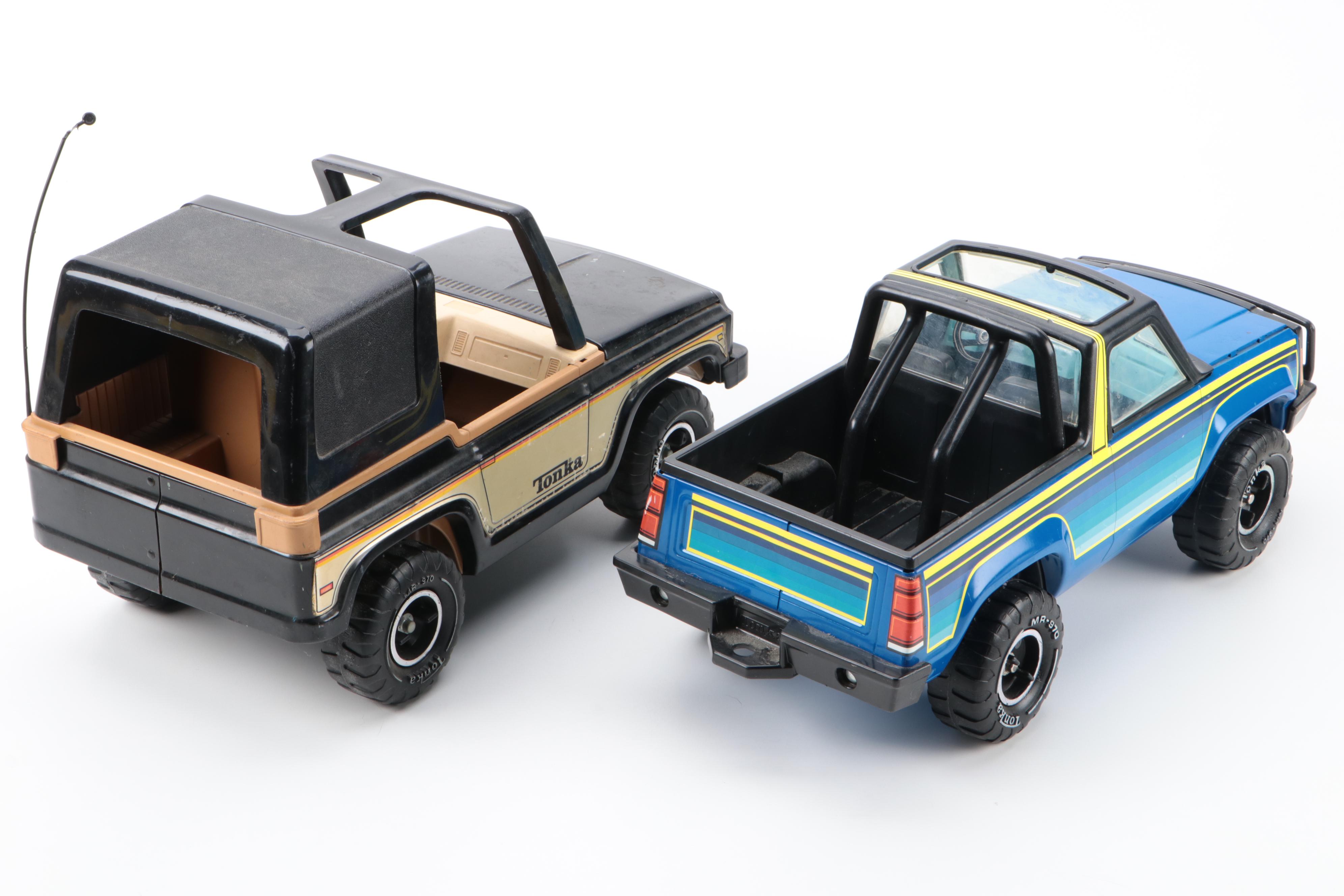 Tonka Toys Jeep and Pickup Truck with Northwest Territory Tent Sample ...
