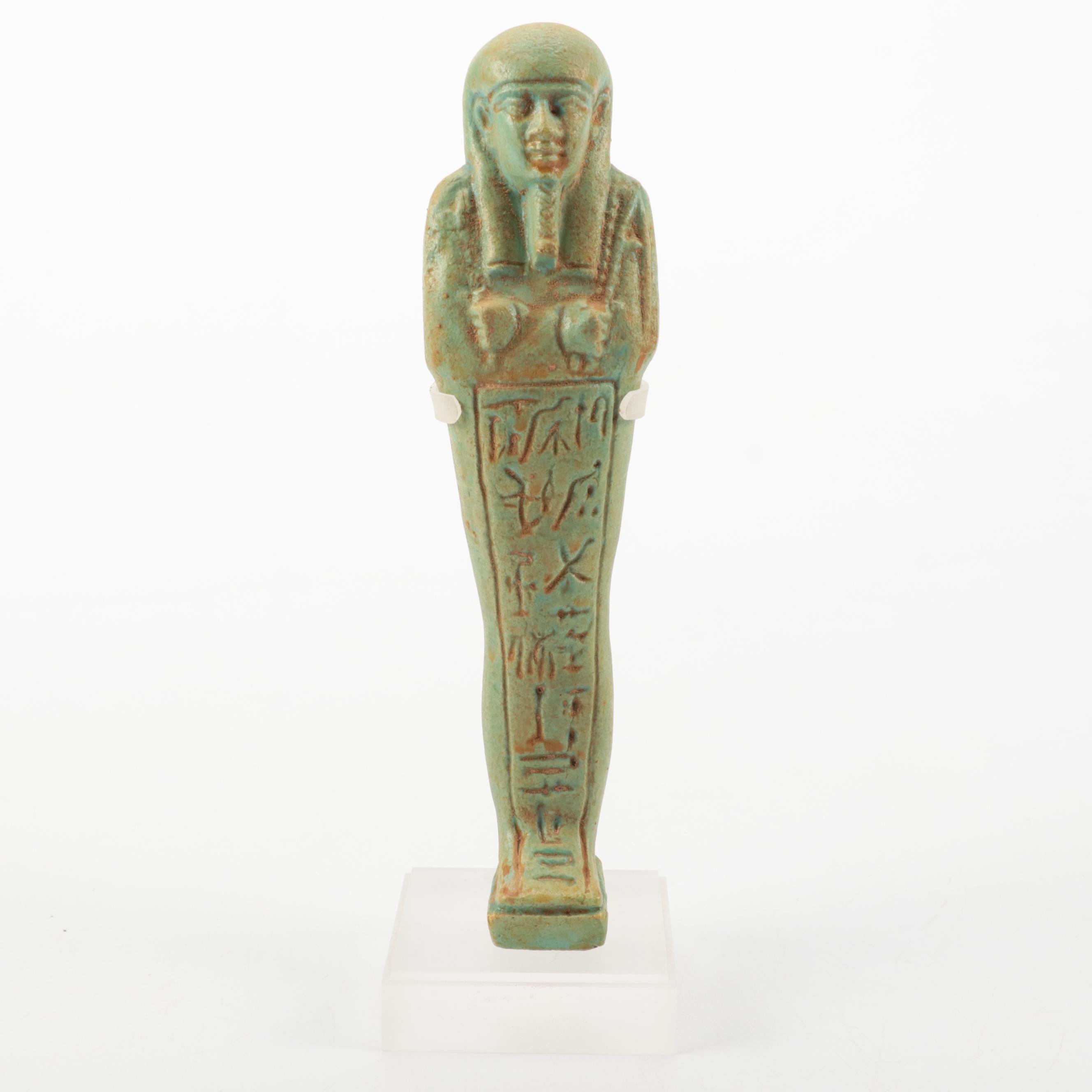Ancient Egyptian Shabtis Featuring Large-Form General Pakhaas Figure | EBTH