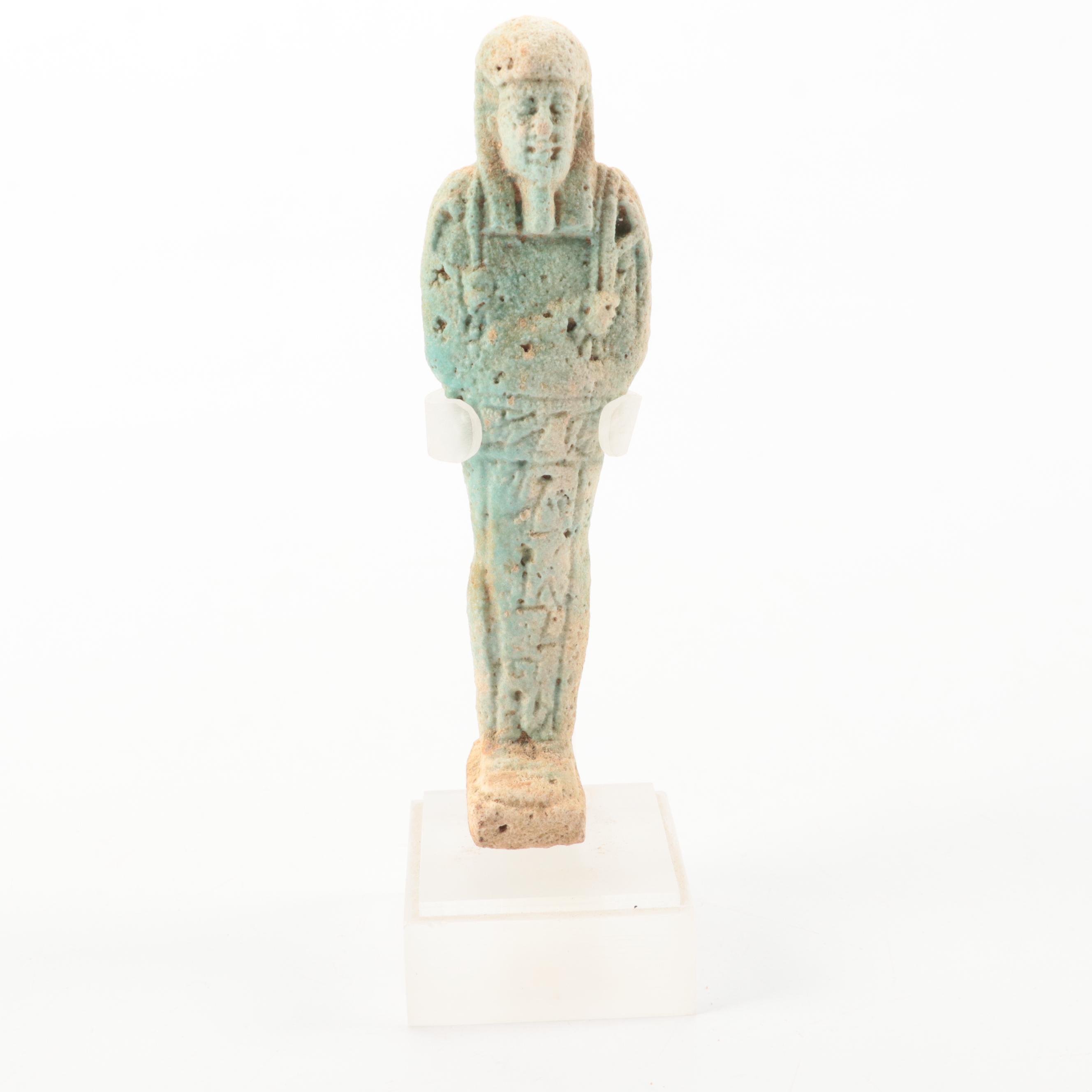 Ancient Egyptian Shabtis Featuring Large-Form General Pakhaas Figure | EBTH