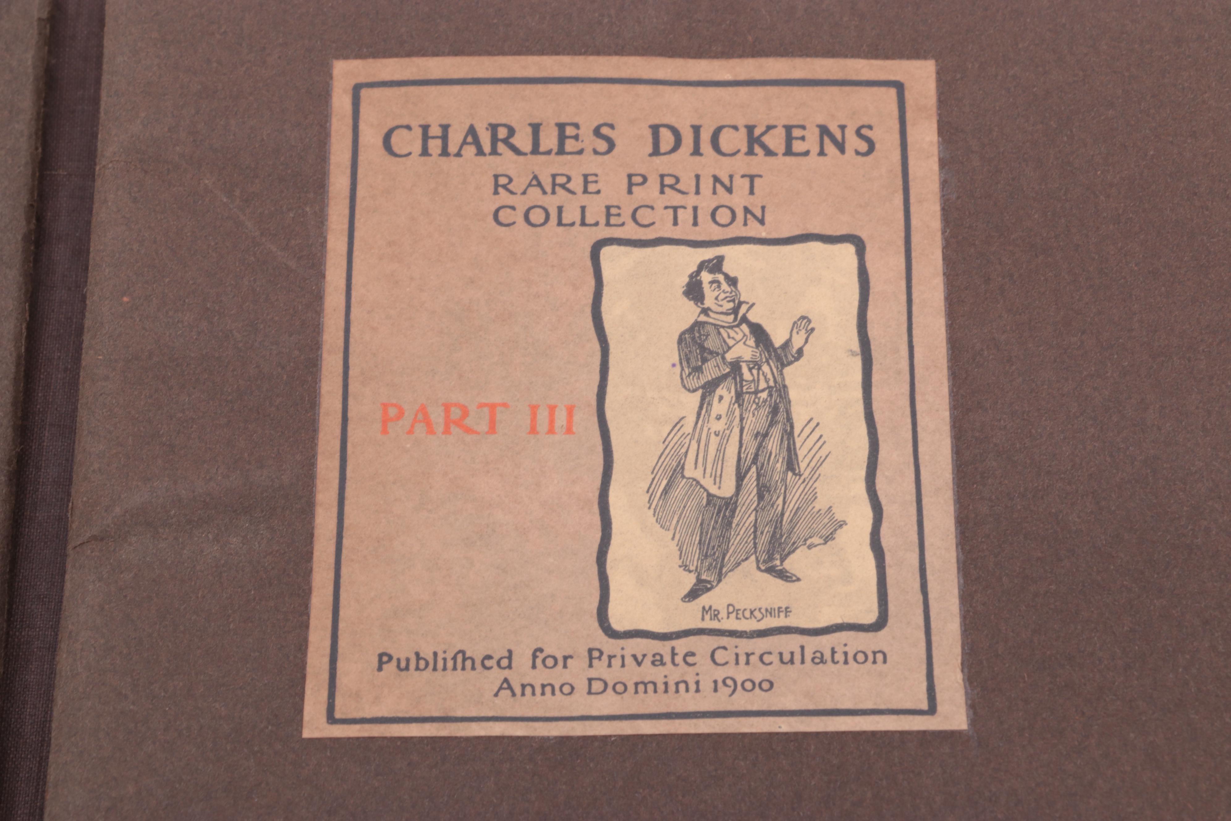 "Charles Dickens: Rare Print Collection" Edited by Seymour Eaton, 1900 ...