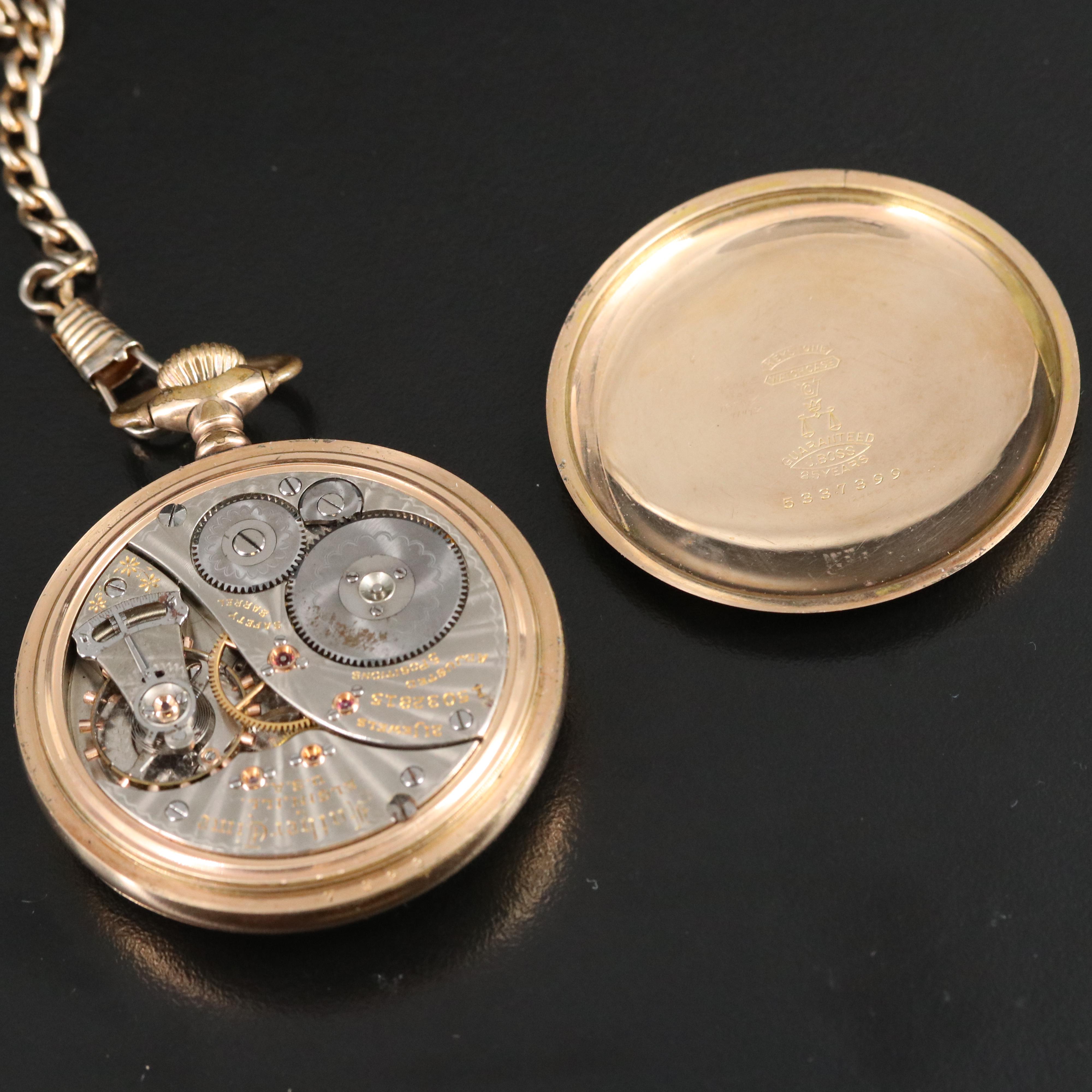1911 Elgin "Father Time" Railroad-Grade Pocket Watch | EBTH
