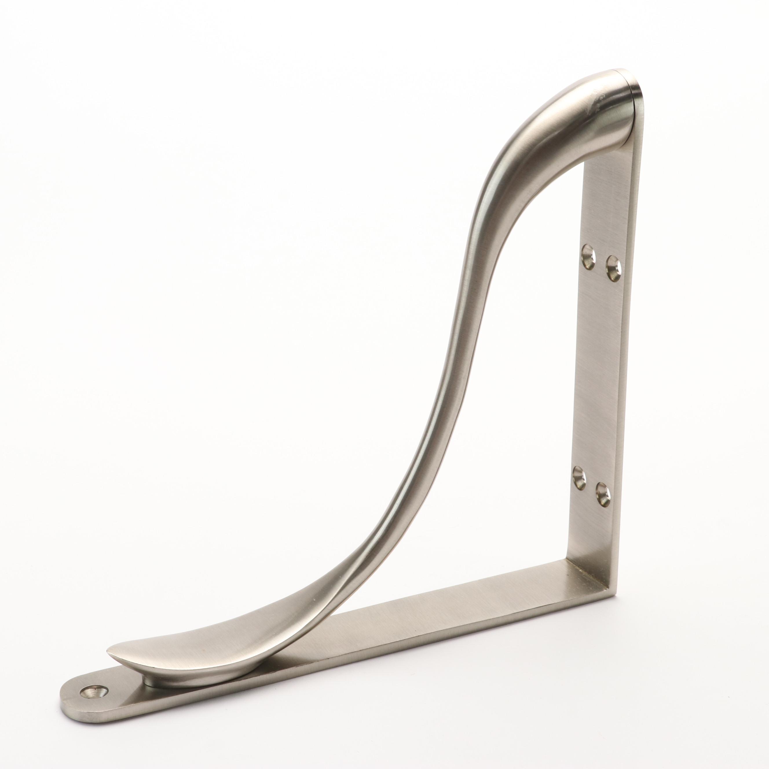 Lever Door Handle Set, Shelf Brackets and Paper Holder in Brushed ...
