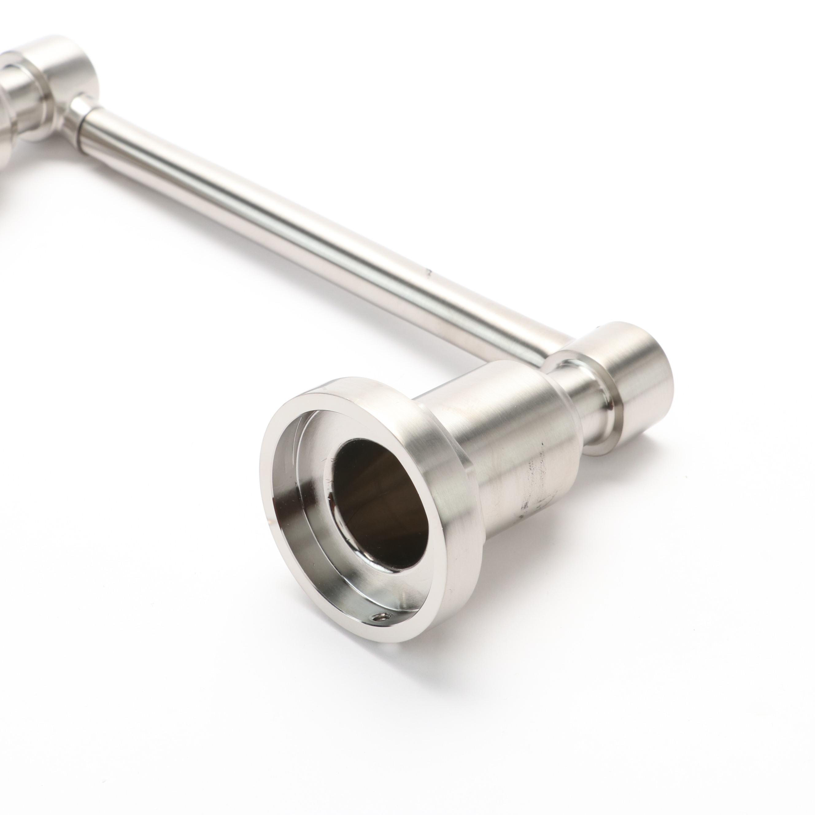 Lever Door Handle Set, Shelf Brackets and Paper Holder in Brushed ...