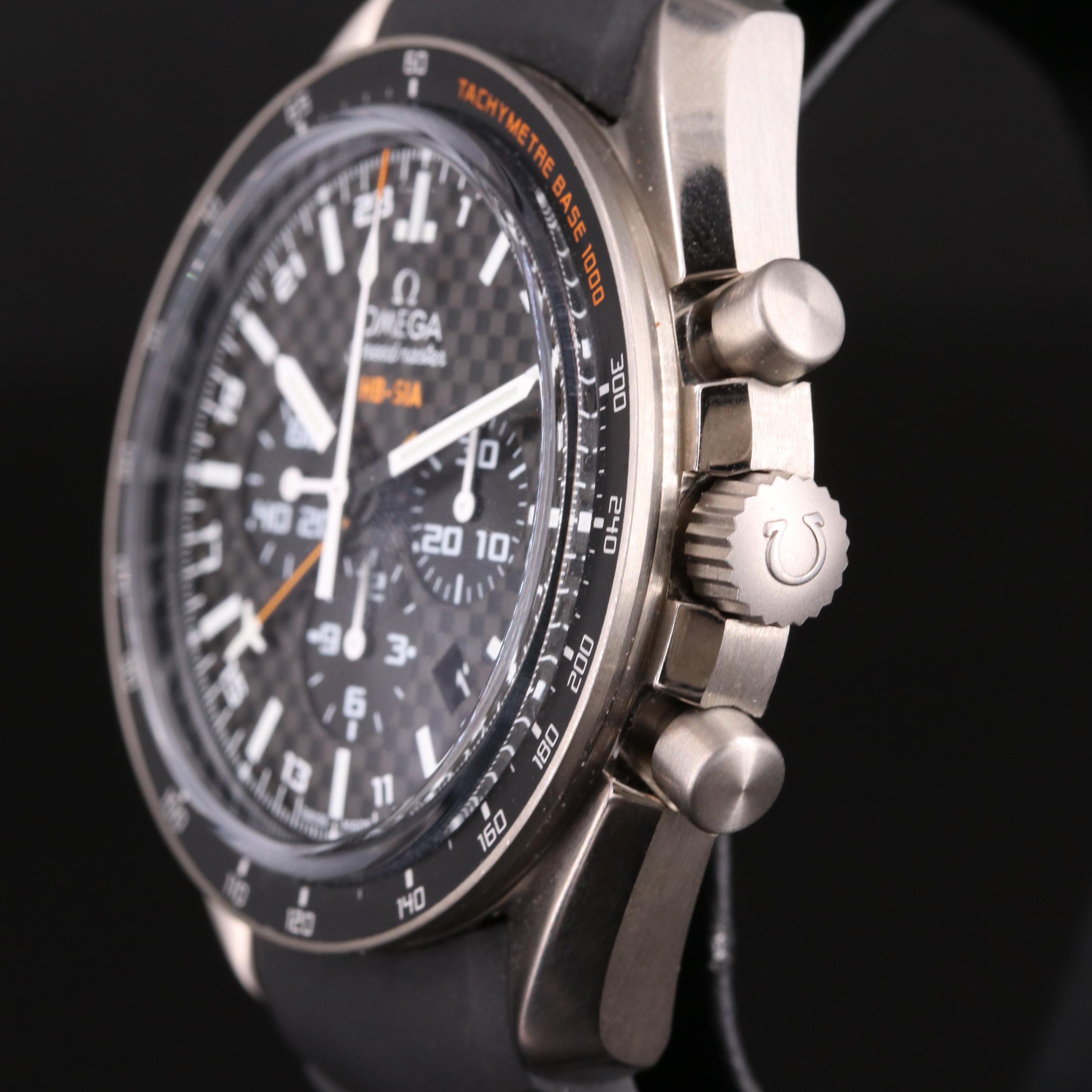 Omega Speedmaster "Solar Impulse" Titanium GMT Automatic Wristwatch | EBTH