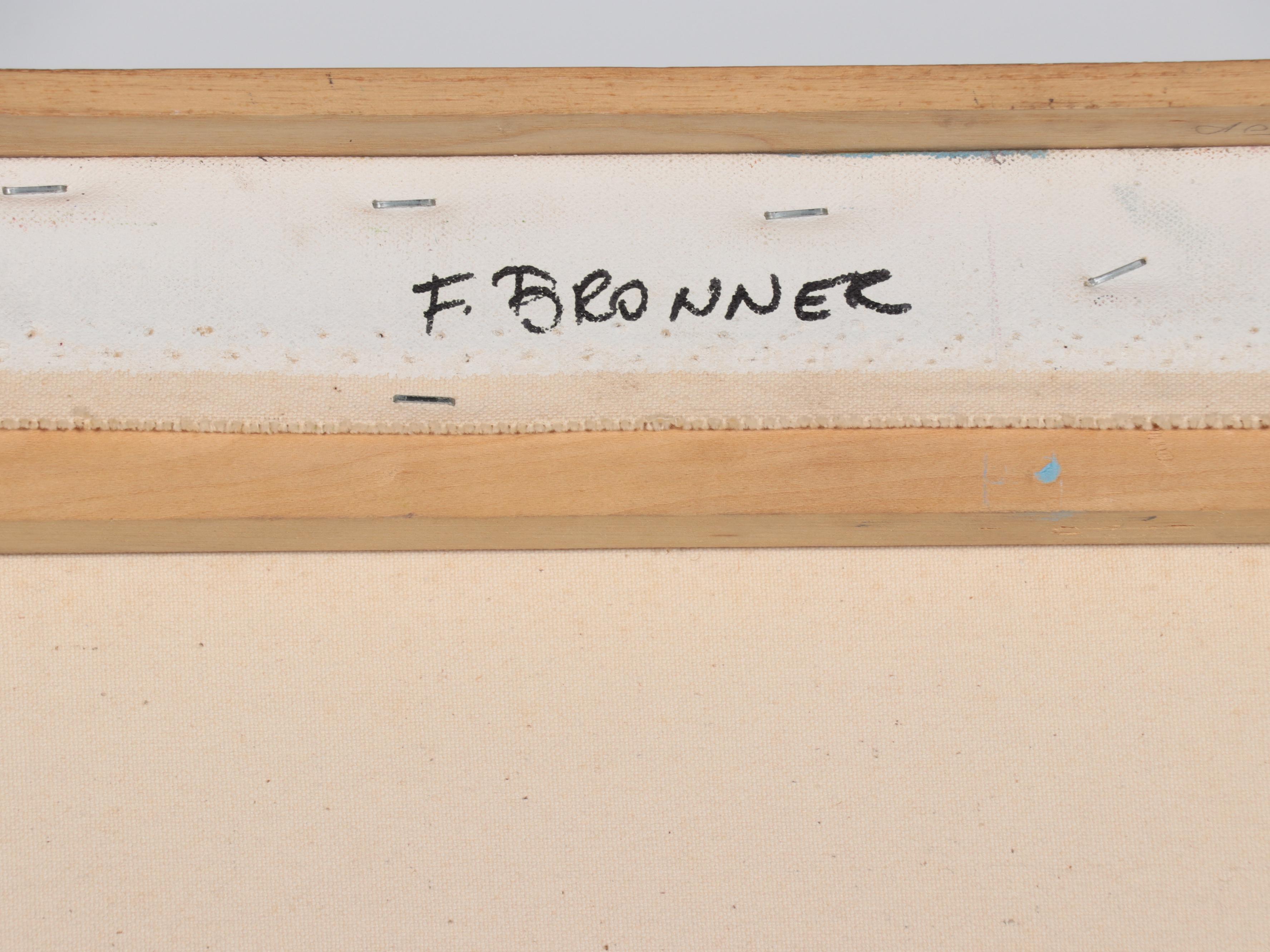 Felix Bronner Large-Scale Oil Painting "The Broken Square," 1990 | EBTH