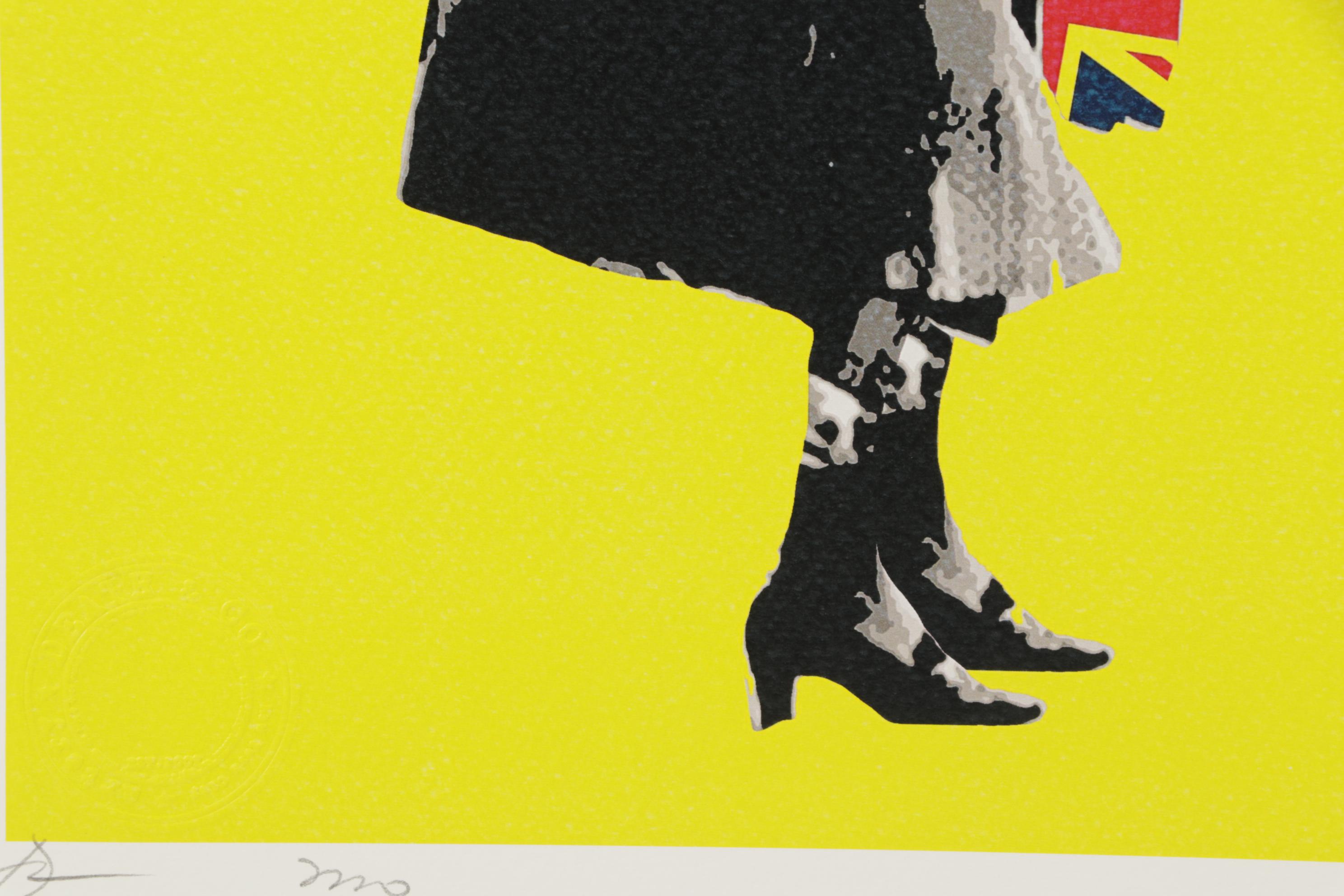 Death NYC Pop Art Graphic Print of Queen Elizabeth and Jeff Koons ...