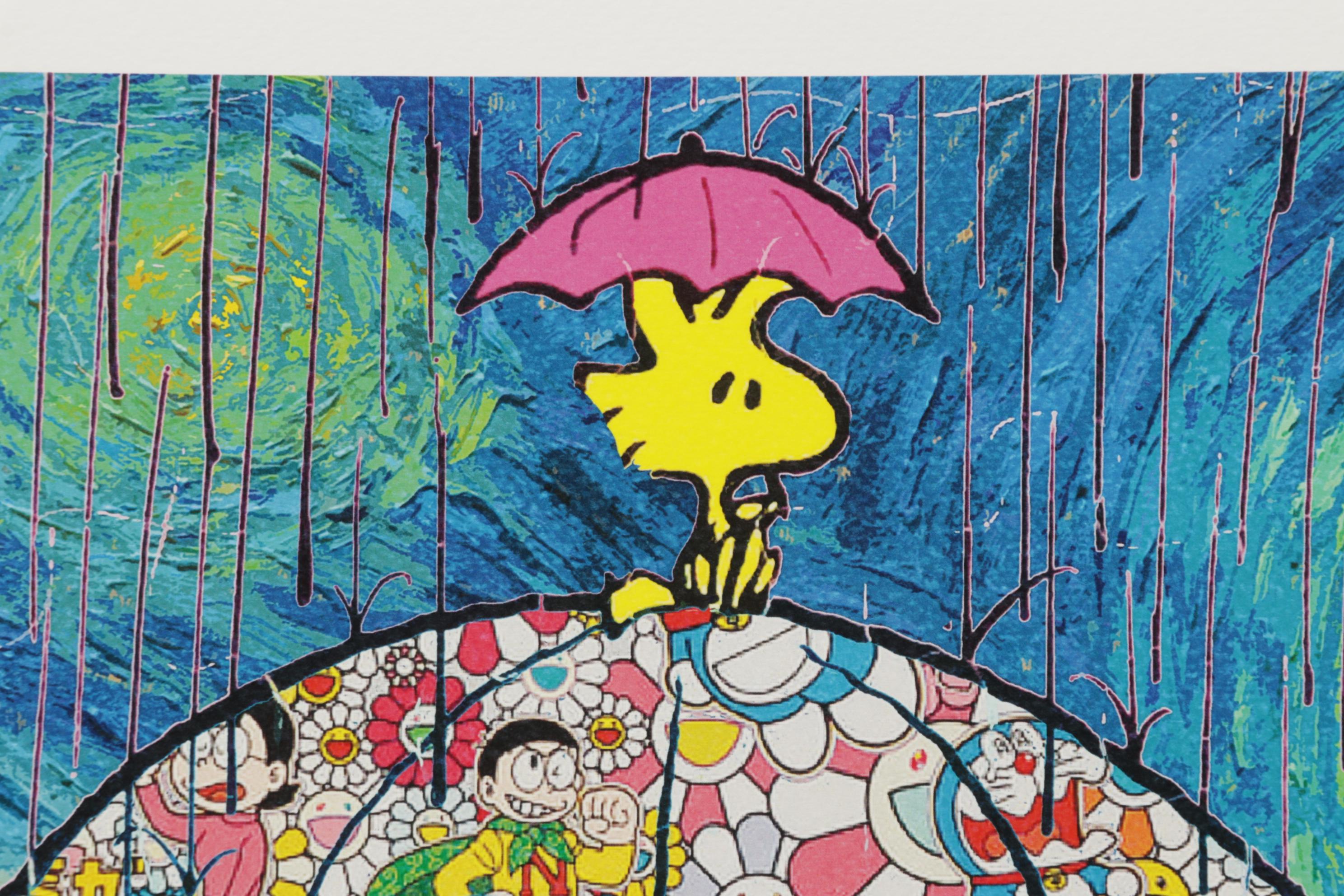 Death NYC Pop Art Graphic Print of Snoopy | EBTH