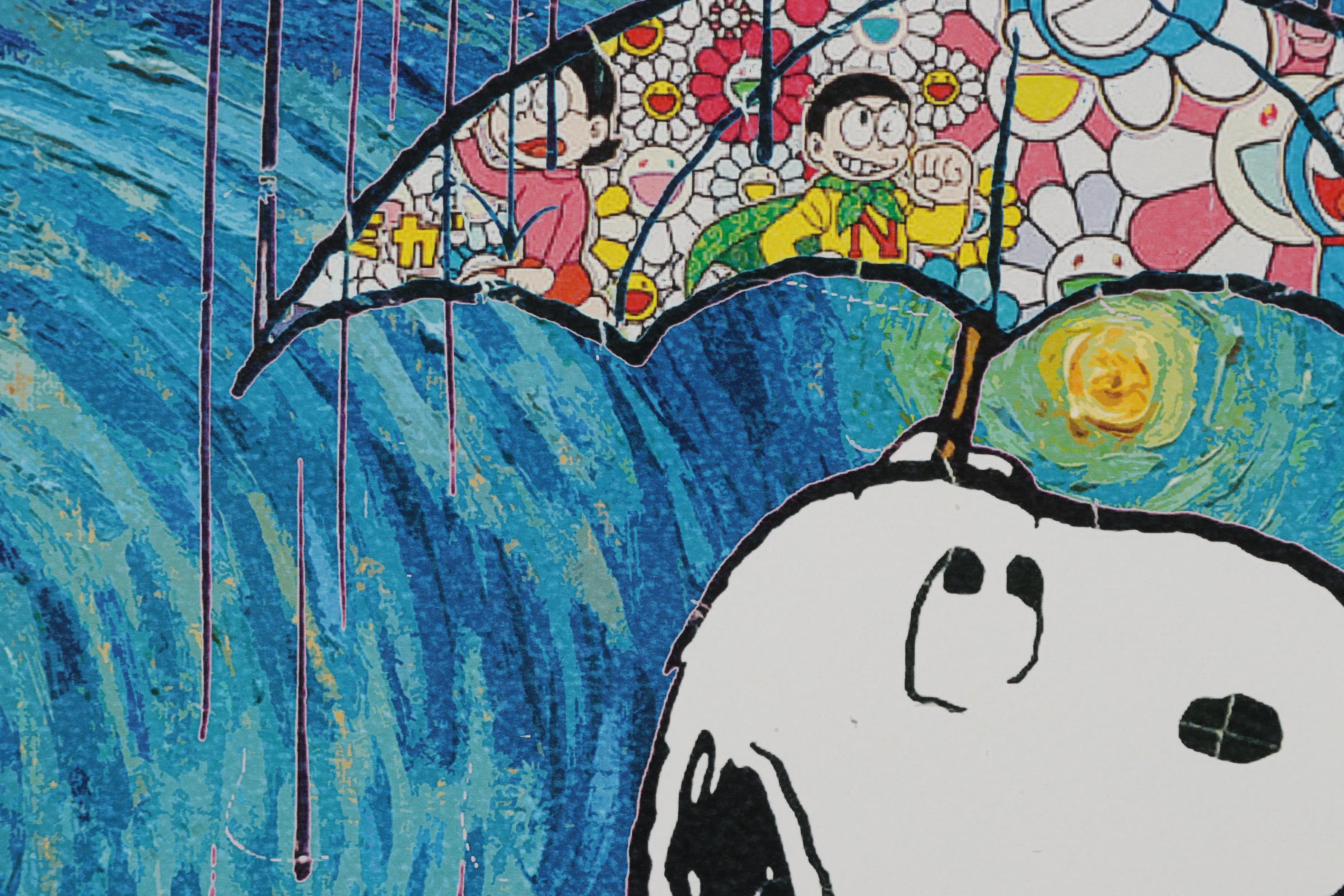Death NYC Pop Art Graphic Print of Snoopy | EBTH