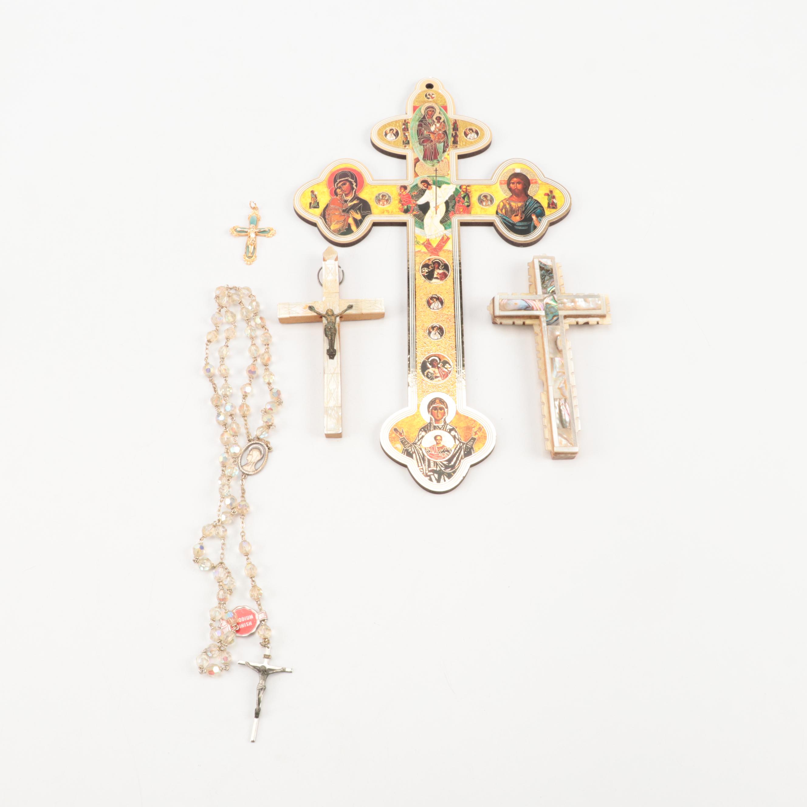Icon, Crucifix and Rosary Collection | EBTH