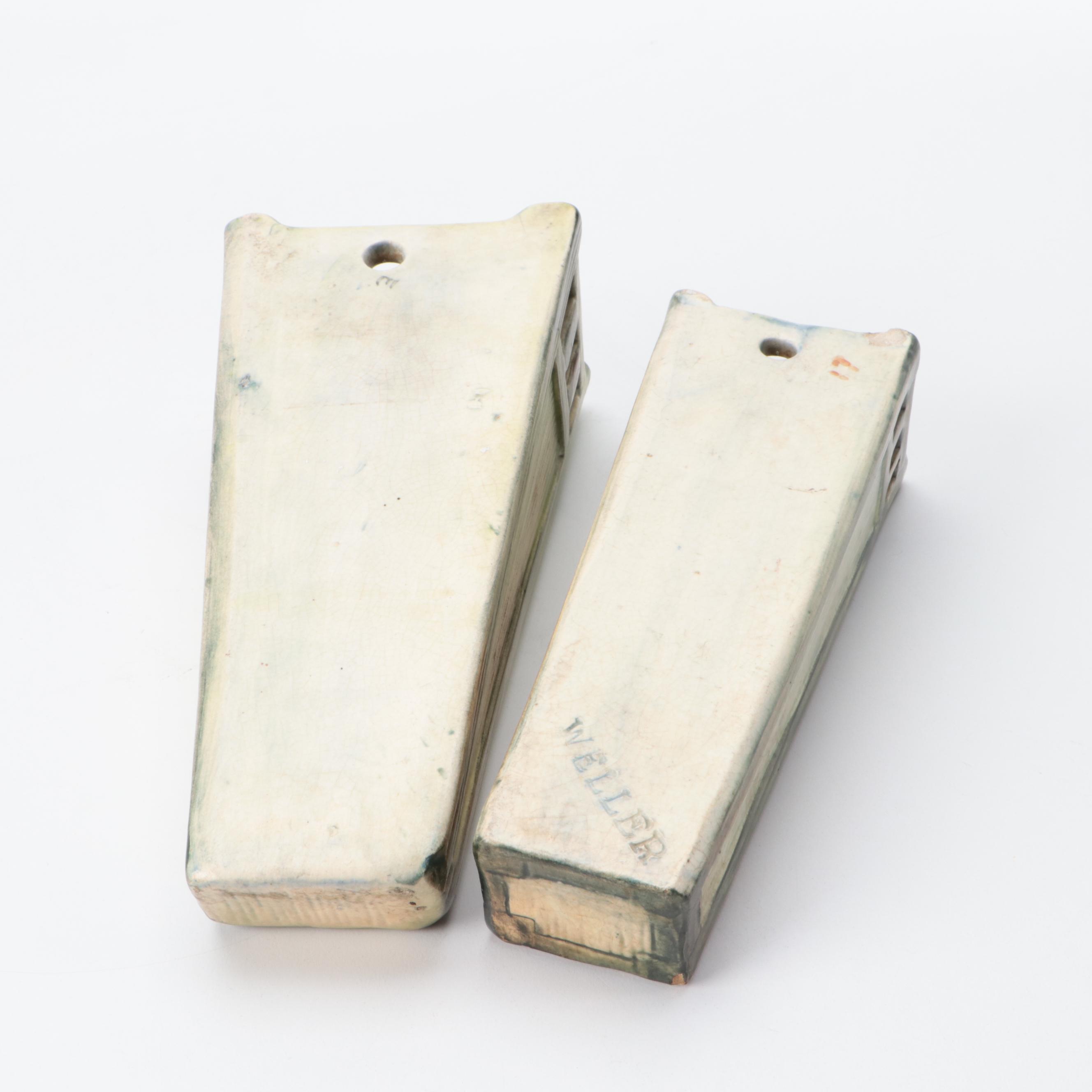 Weller Pottery "Klyro" Ceramic Wall Pockets, Early 20th Century | EBTH