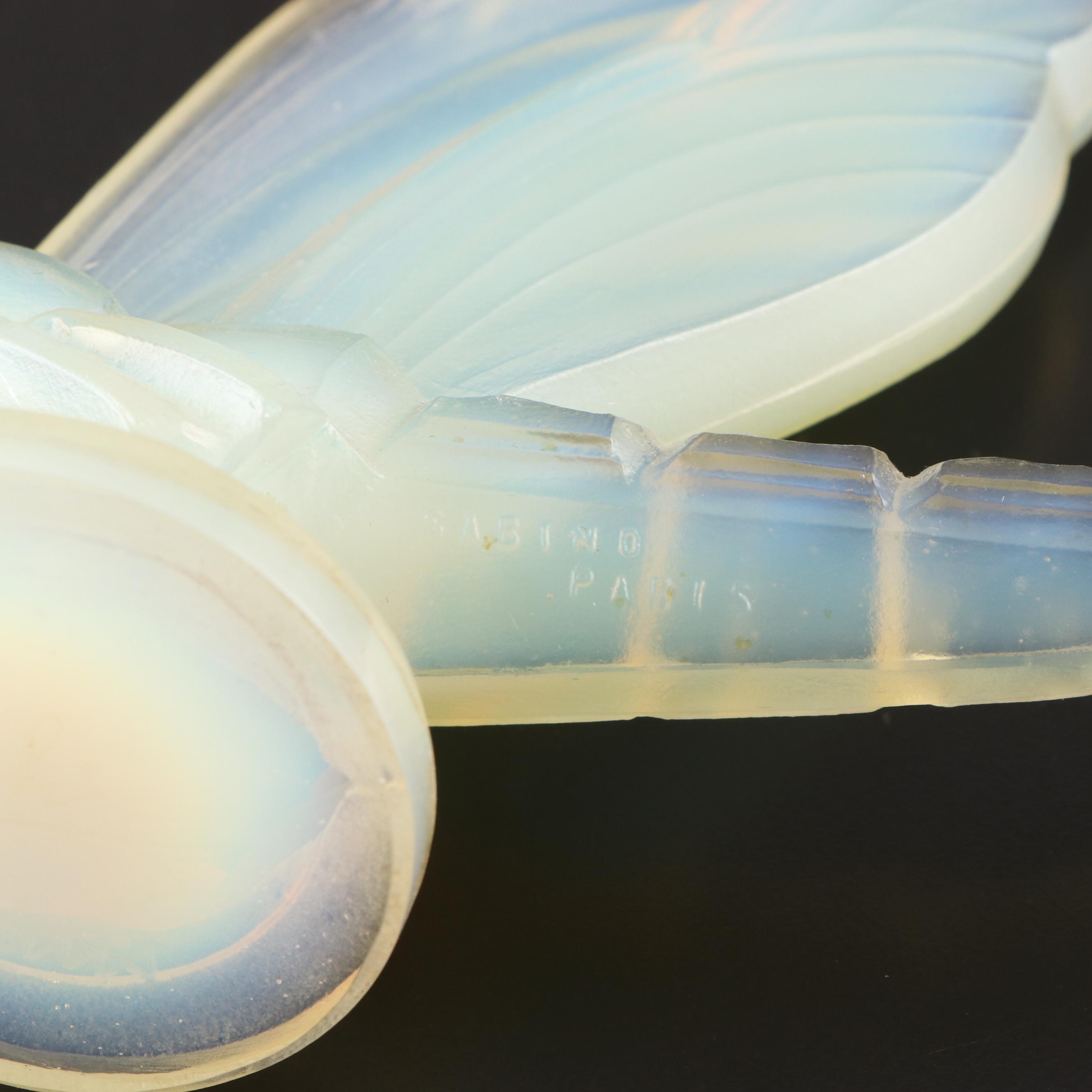 Sabino Opalescent Art Glass Dragonfly Car Mascot Early/Mid-20th Century ...