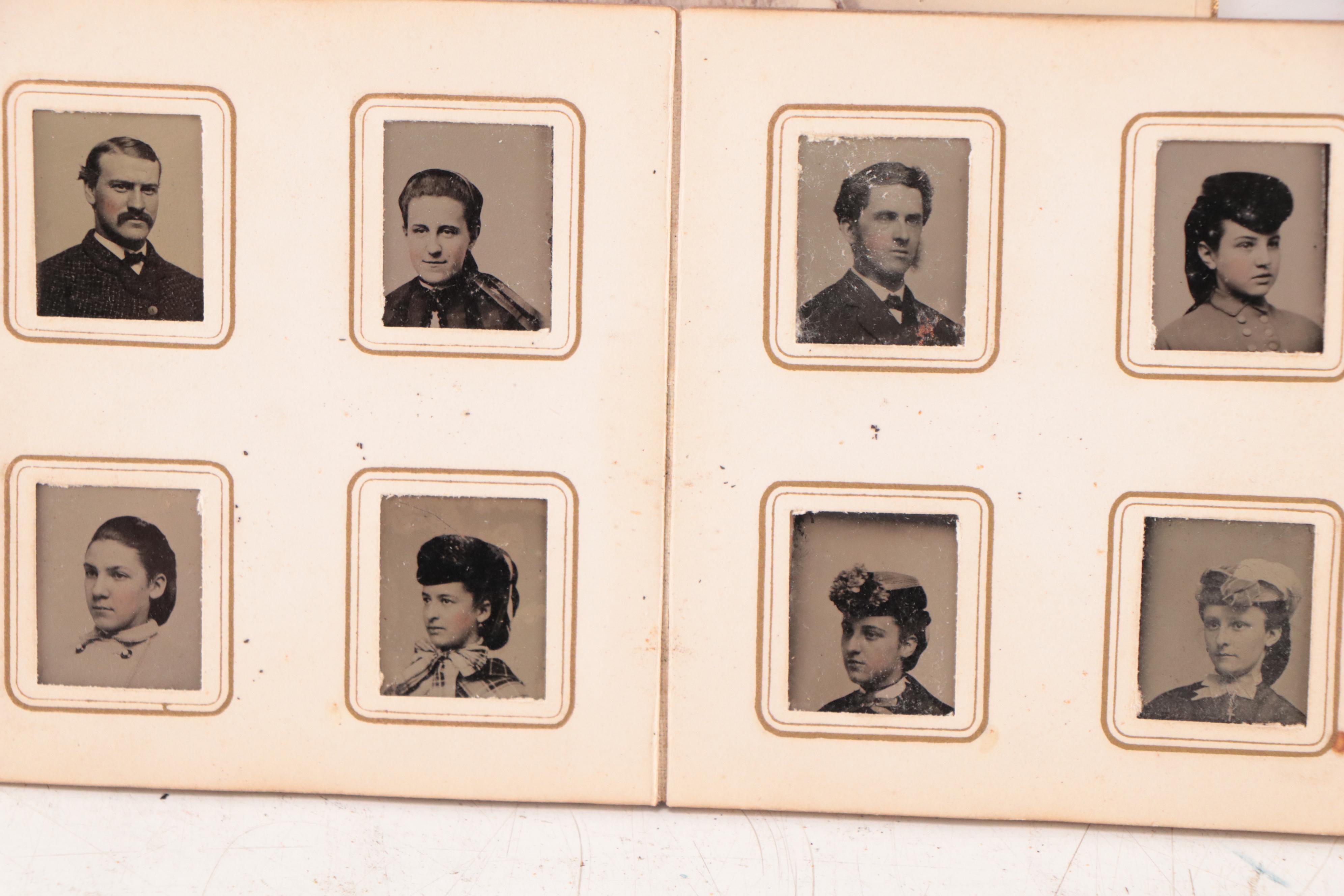 Cabinet Card and Tintype Photographic Portraits, Late 19th Century | EBTH