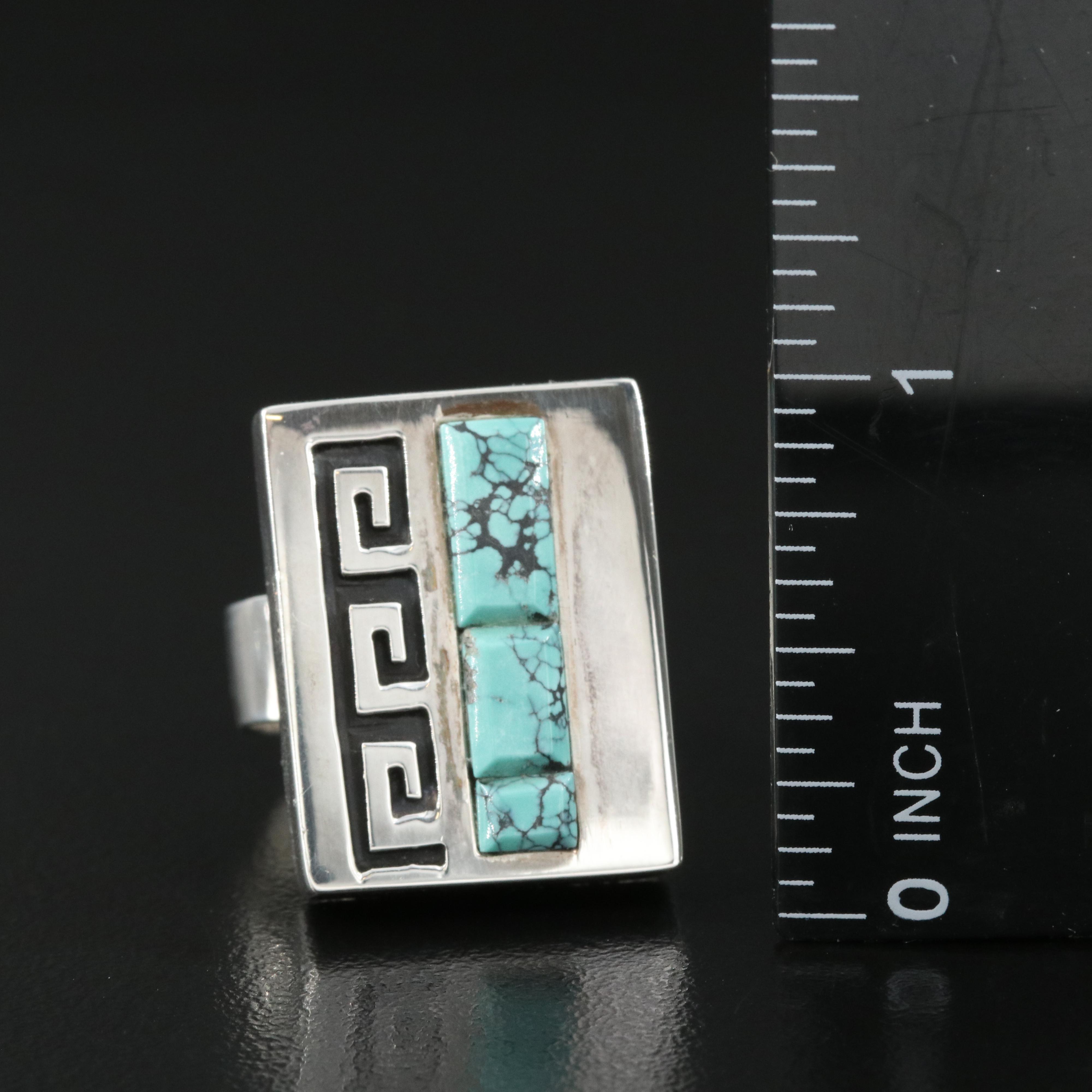 Alvin & Lula Begay and Abraham Begay Navajo Diné Sterling Rings | EBTH