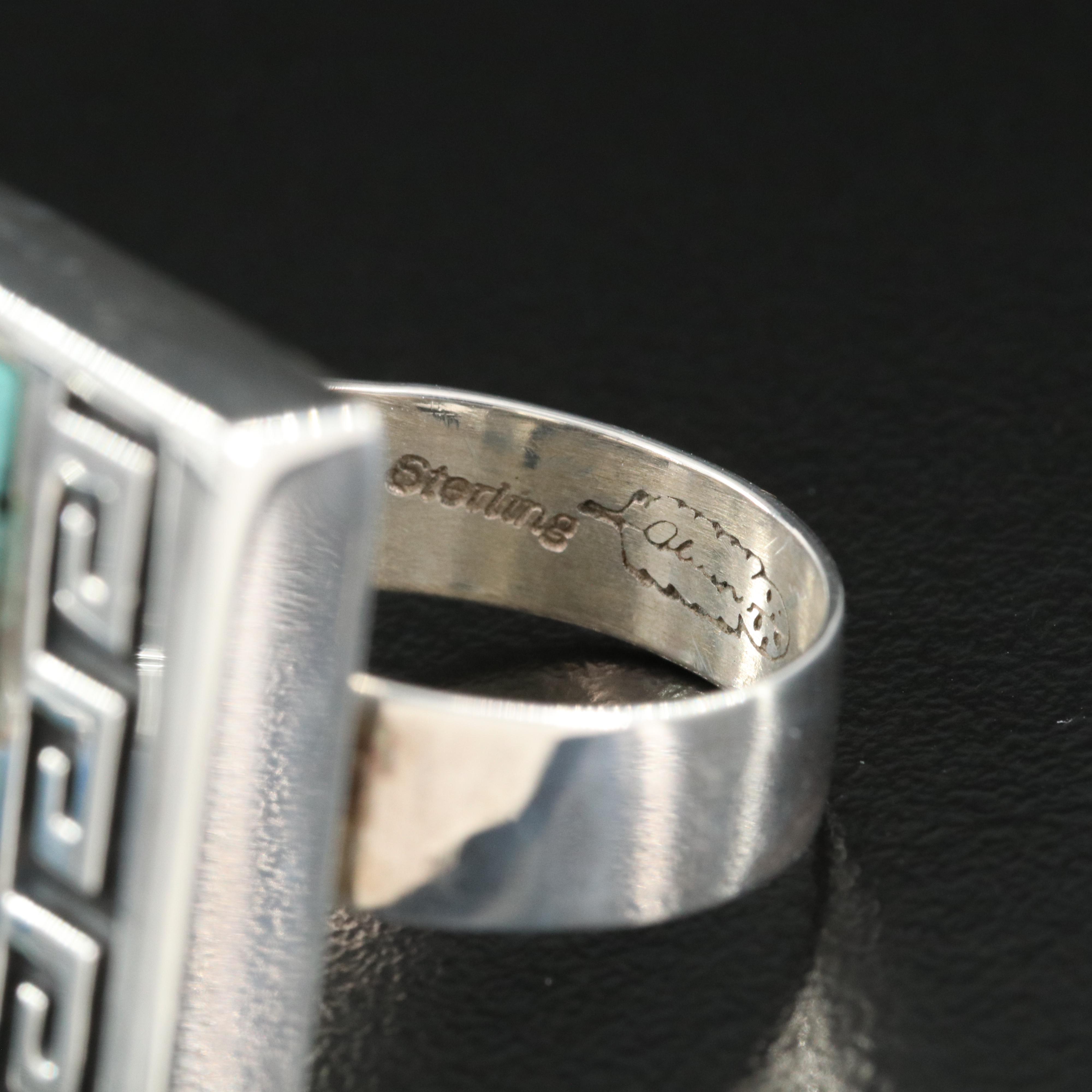 Alvin & Lula Begay and Abraham Begay Navajo Diné Sterling Rings | EBTH