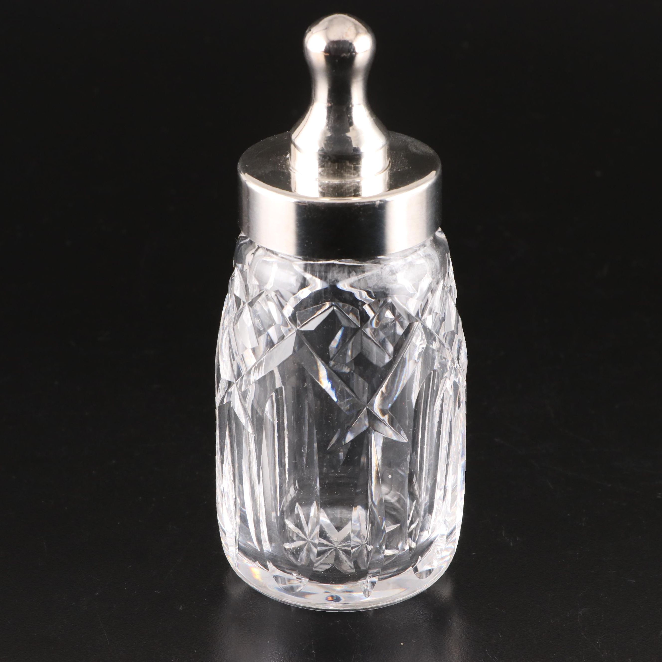 Waterford Crystal Baby Bottle, Late 20th Century | EBTH