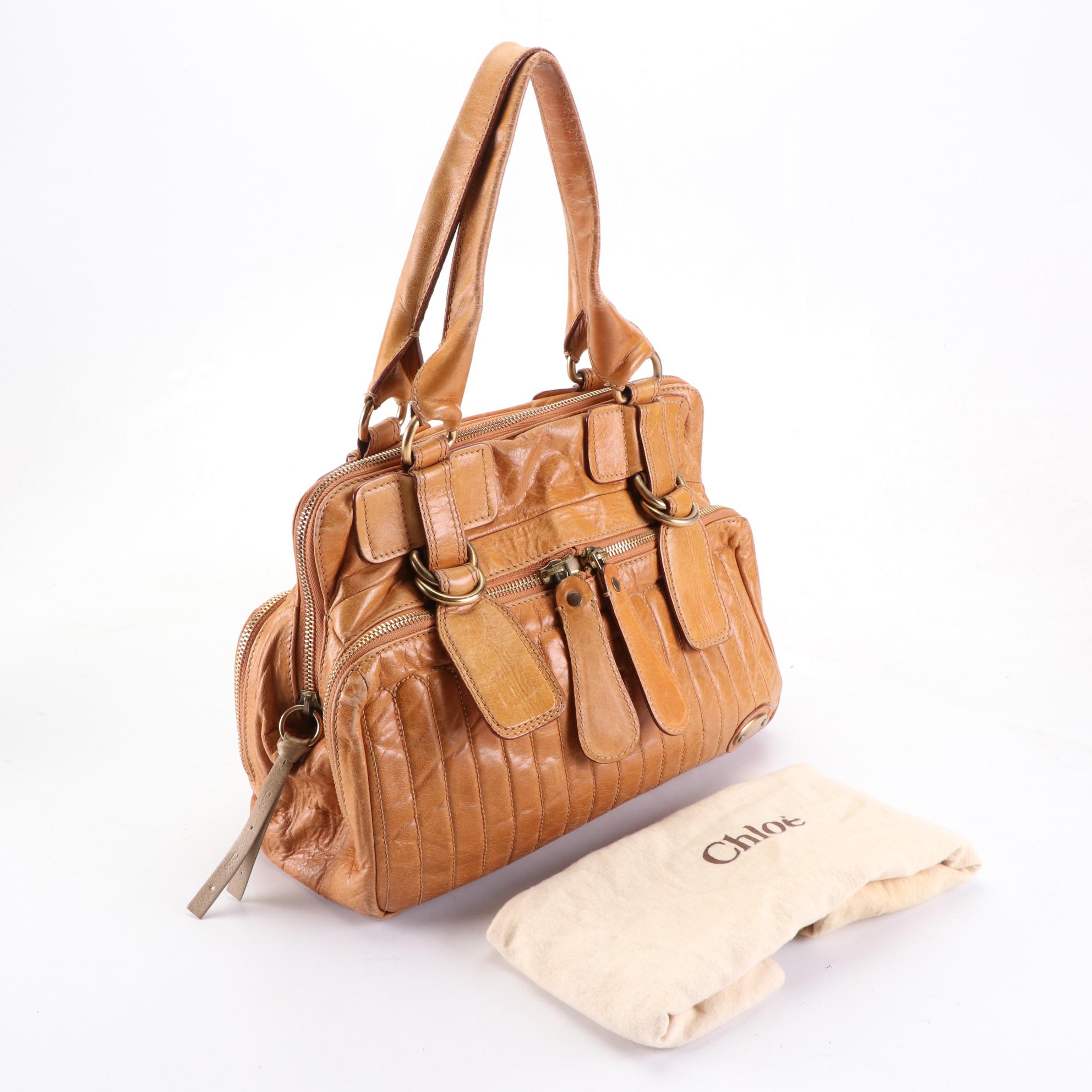 Chloé Bay Bag in Brown Leather | EBTH