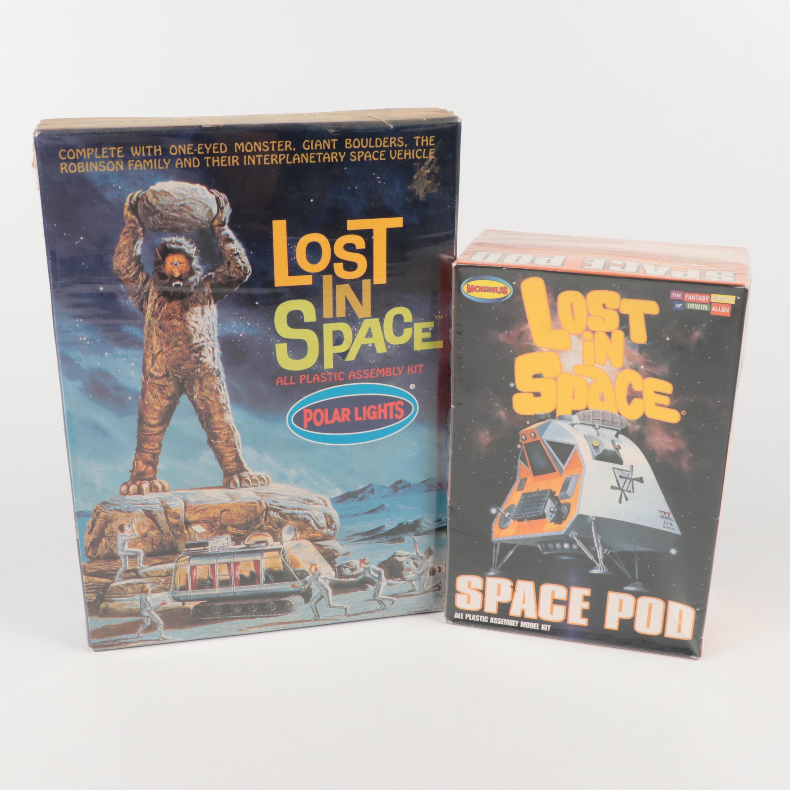 Lost in Space "The Robot", "Space Pod" and More Assembly Kits, 1990s ...