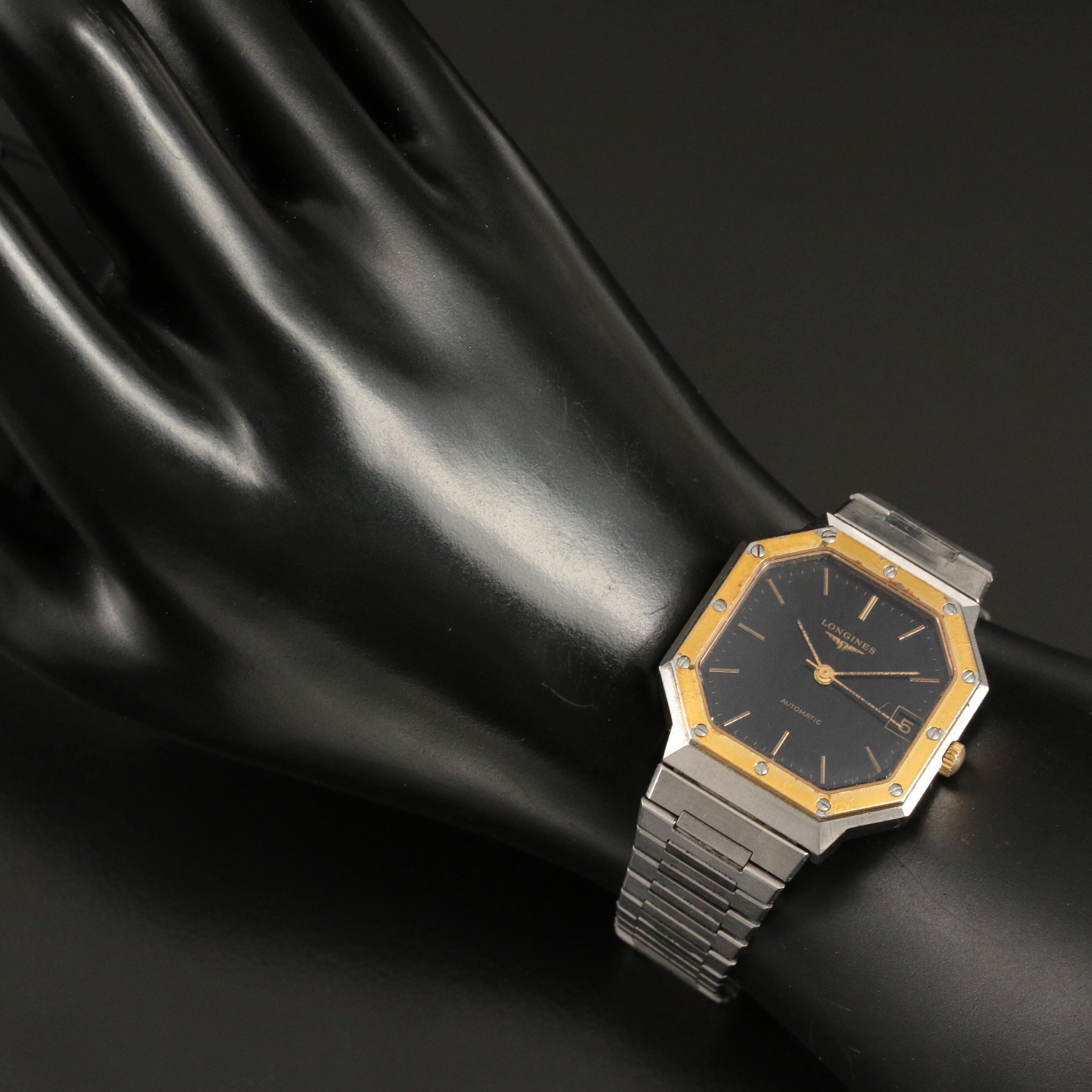 Longines Octagonal Automatic Wristwatch | EBTH